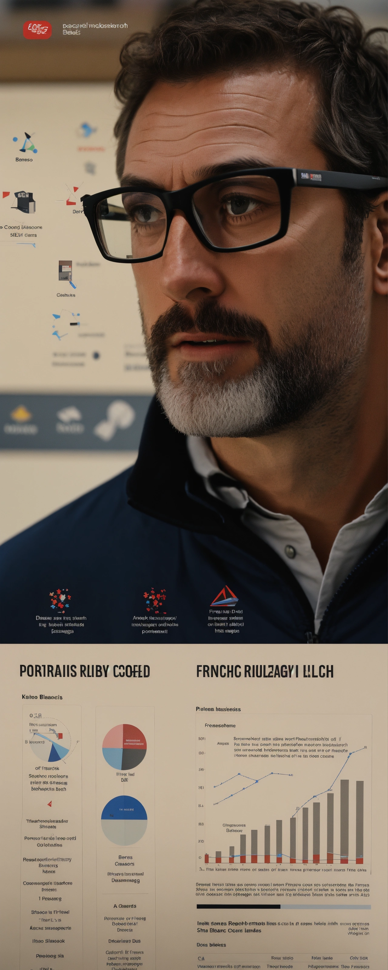 Lexica - Portrait of a french rugby coach wearing a pair of oversized ...