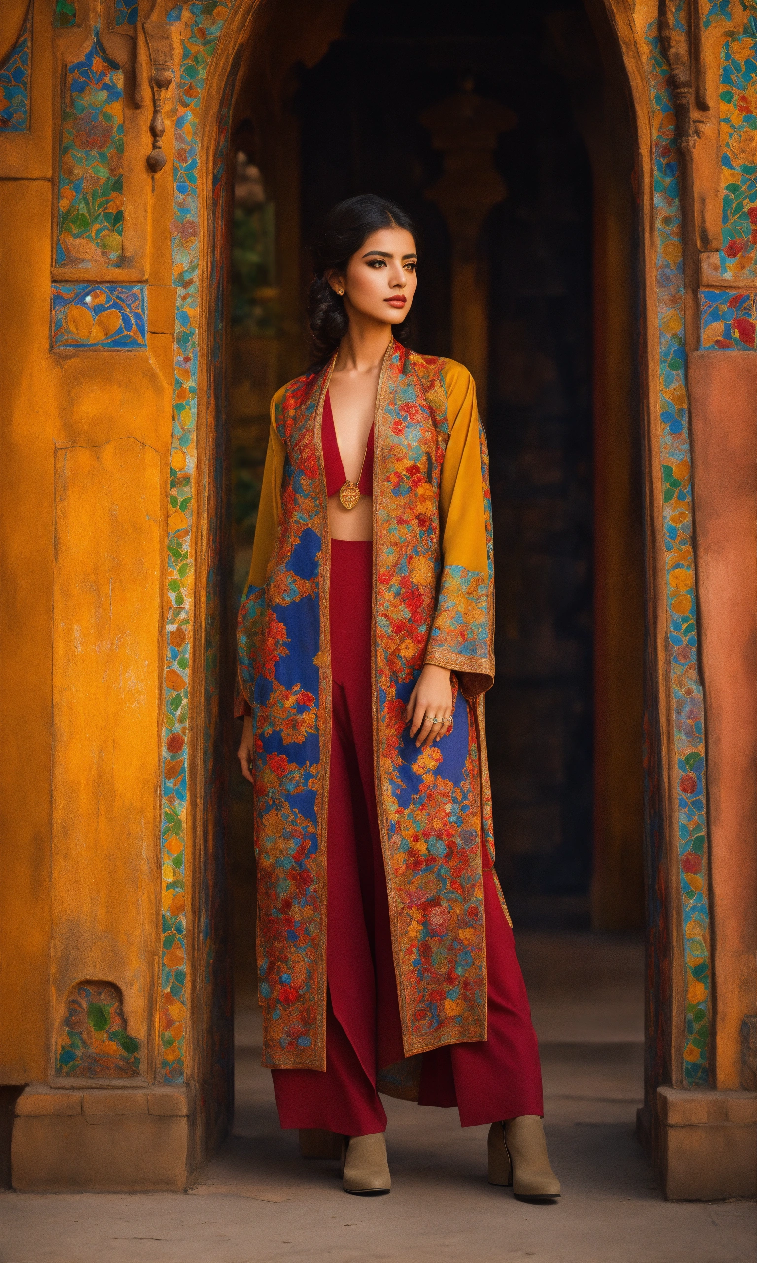 Lexica - Iranian girl ,in NASIR AL MOLK MASQU ,Innovative avant-garde art, deco fashion, fashion ...