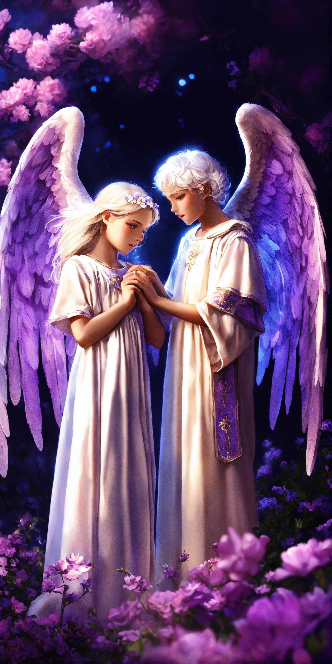 Lexica - 2 Guardian Angels, one is a boy and the other angel is a 7 ...
