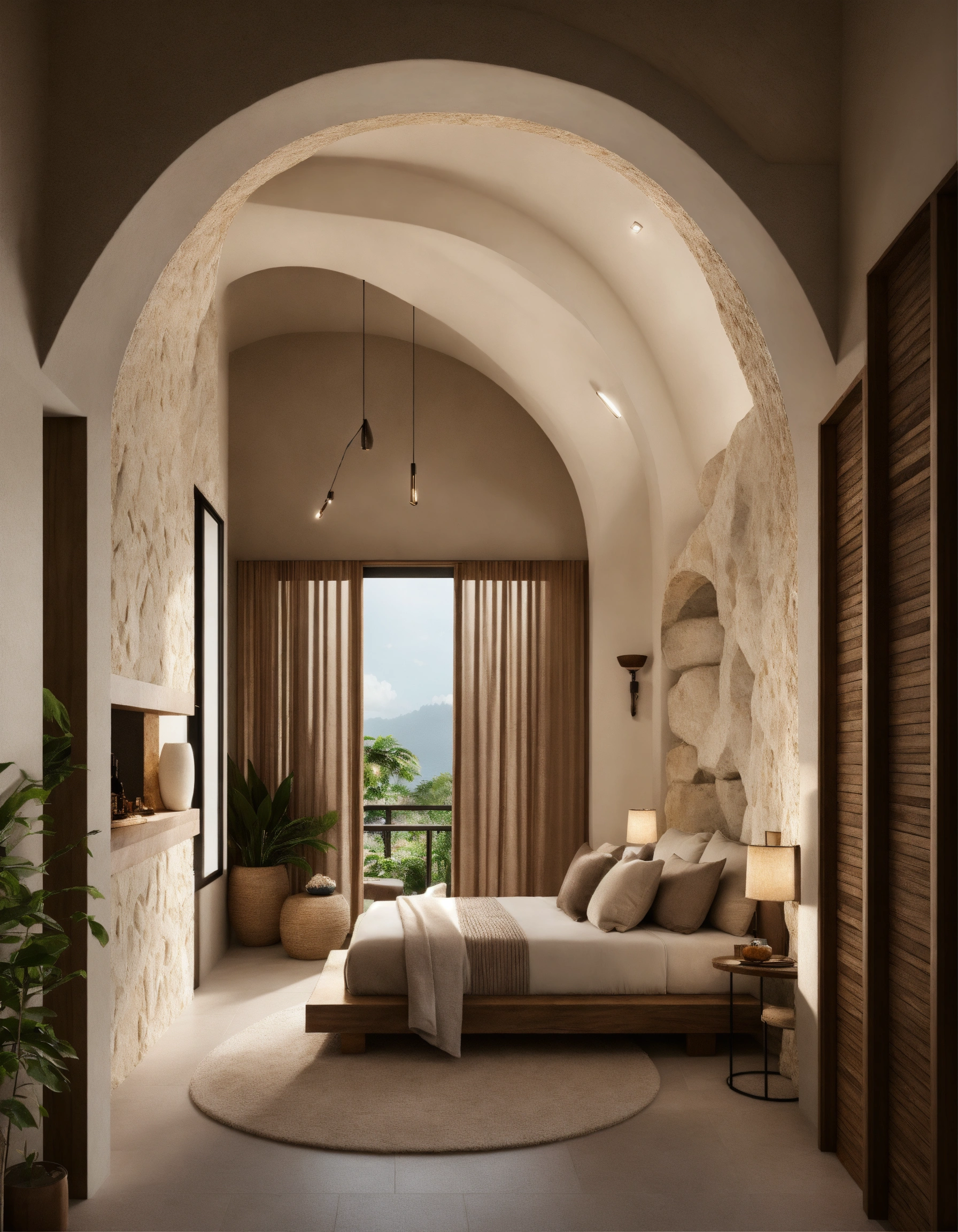 Lexica - Ultra realistic photo of Modern take on bali inspired small ...