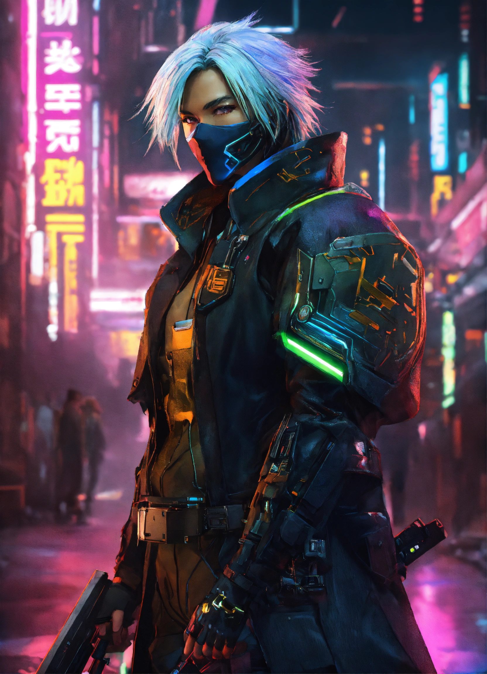 Lexica - Cyberpunk Raiden