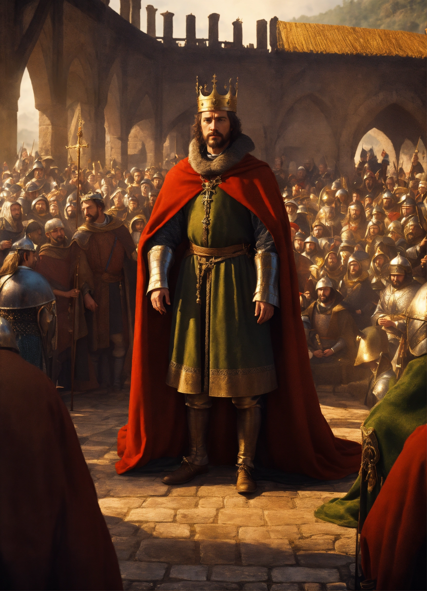 Lexica - Image 8k finely drown with realistic style showing an medieval ...