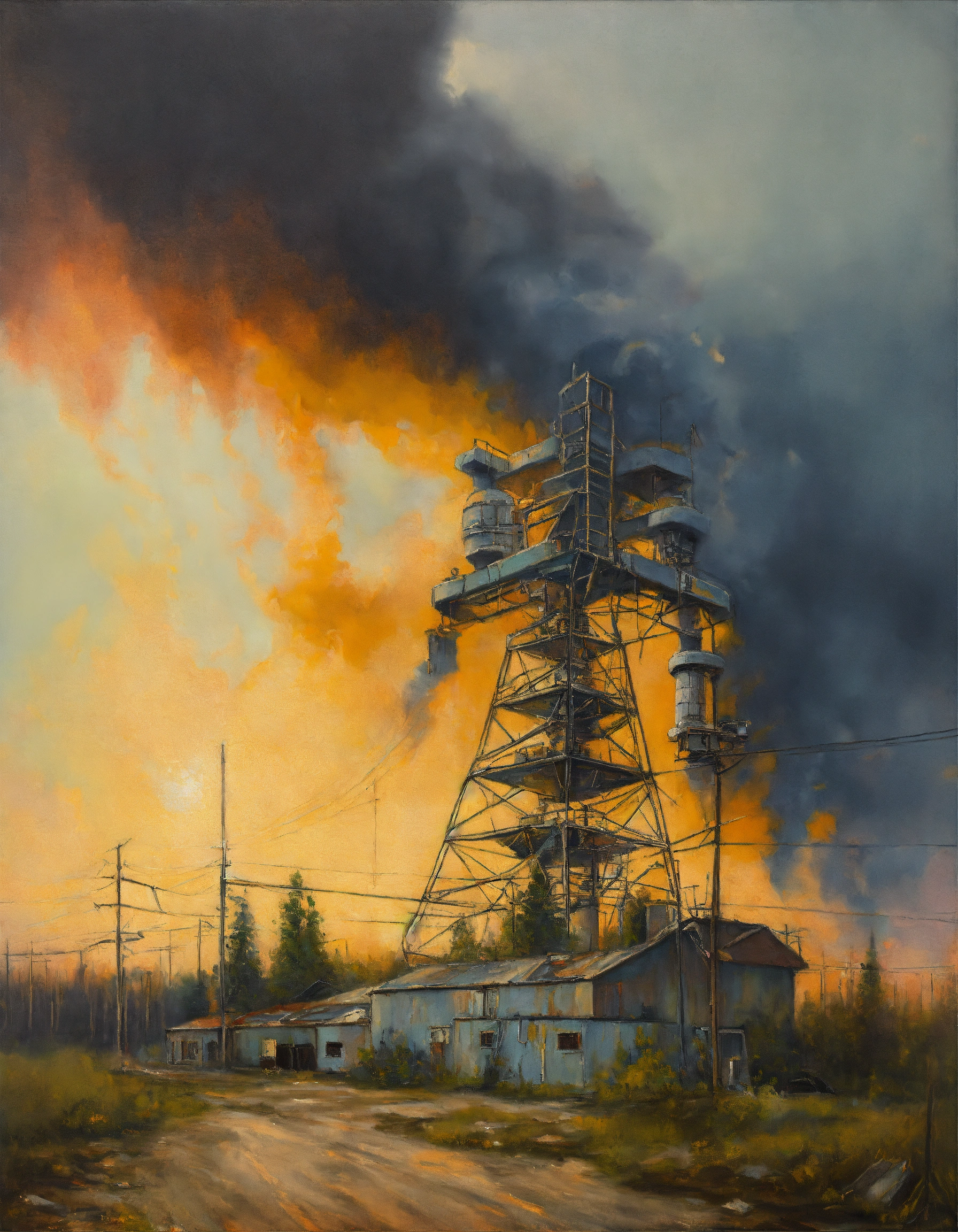 Lexica - Chernobyl nowadays Oil painting