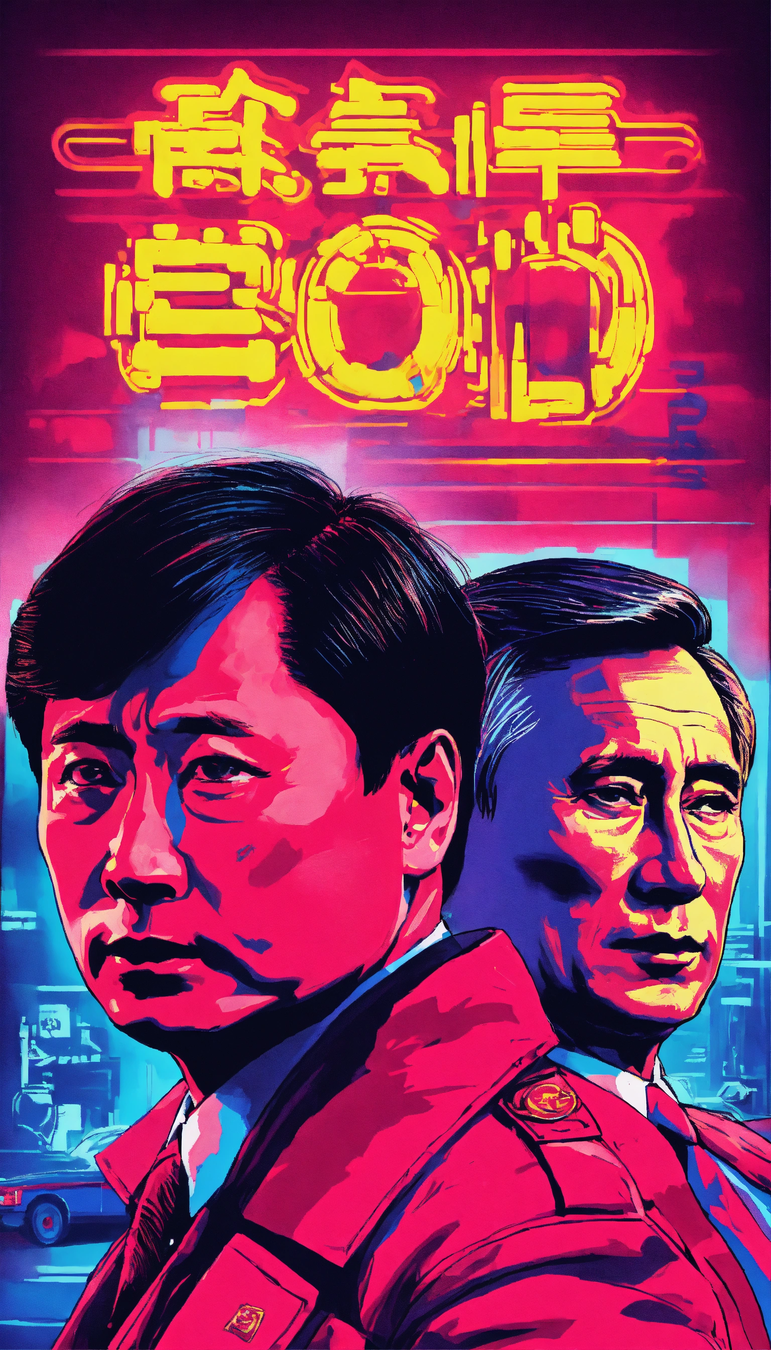 Lexica - Xi jin ping AND Vladimir Putin as detectives from a movie of ...