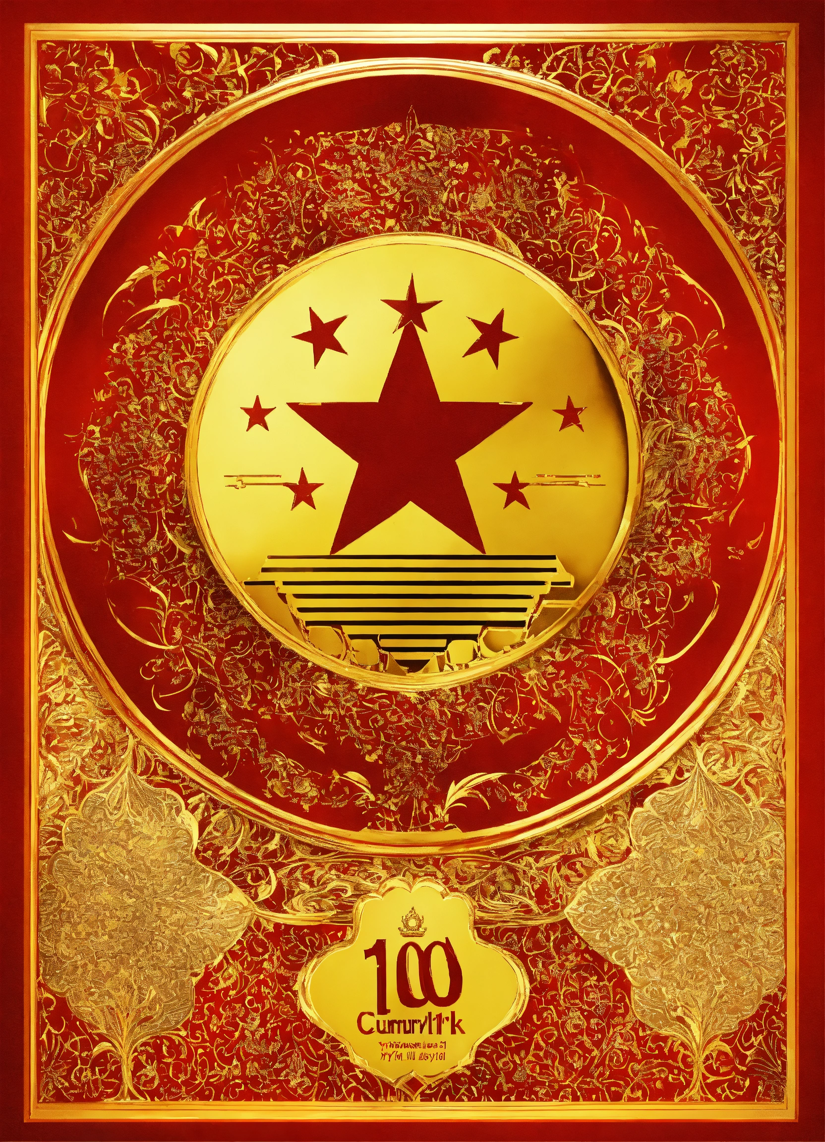 Lexica - Turkiye cumhuriyetinin 100. Yil kutlama afisi, atayurk ...