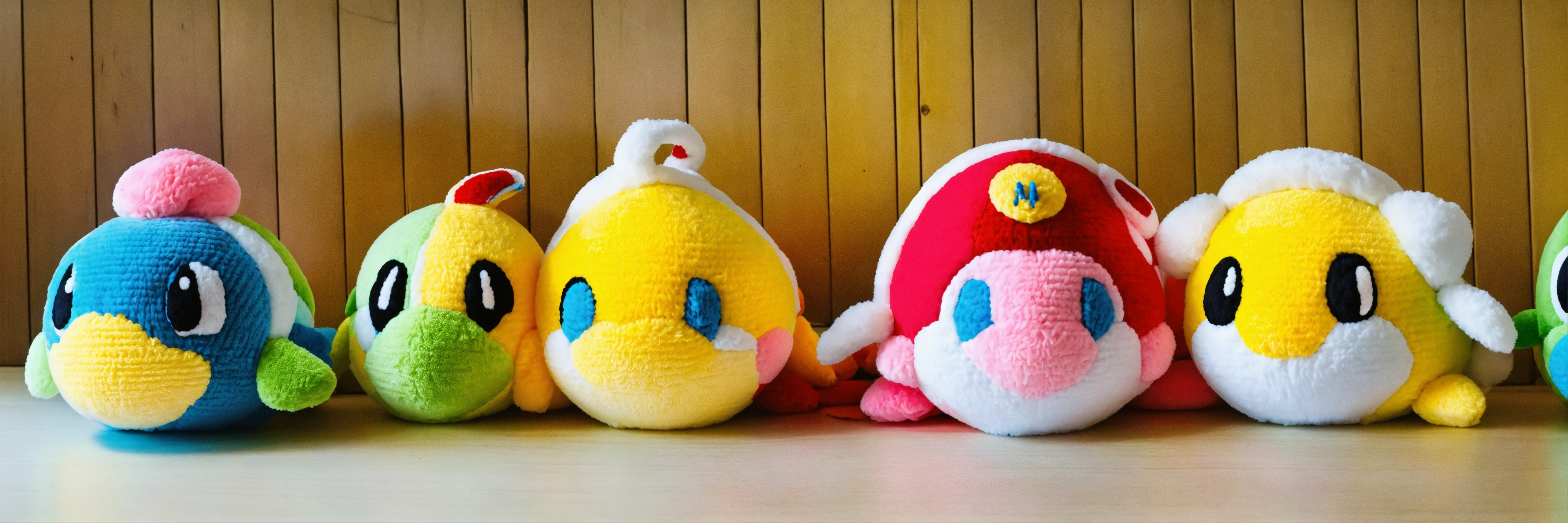 Lexica - Bubble Bobble plushies