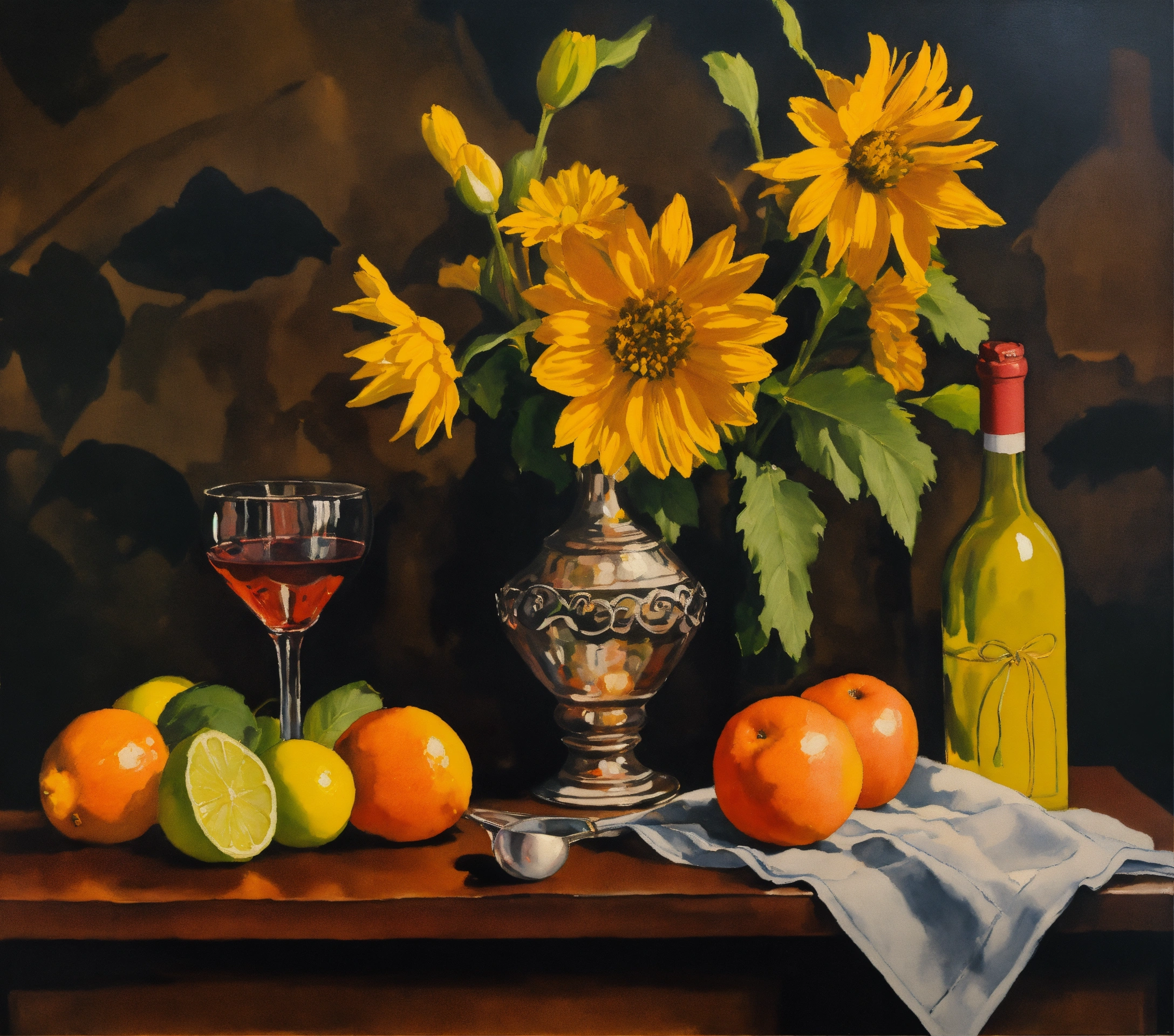 Lexica - Create a photorealistic 3D still life painting in the style of ...