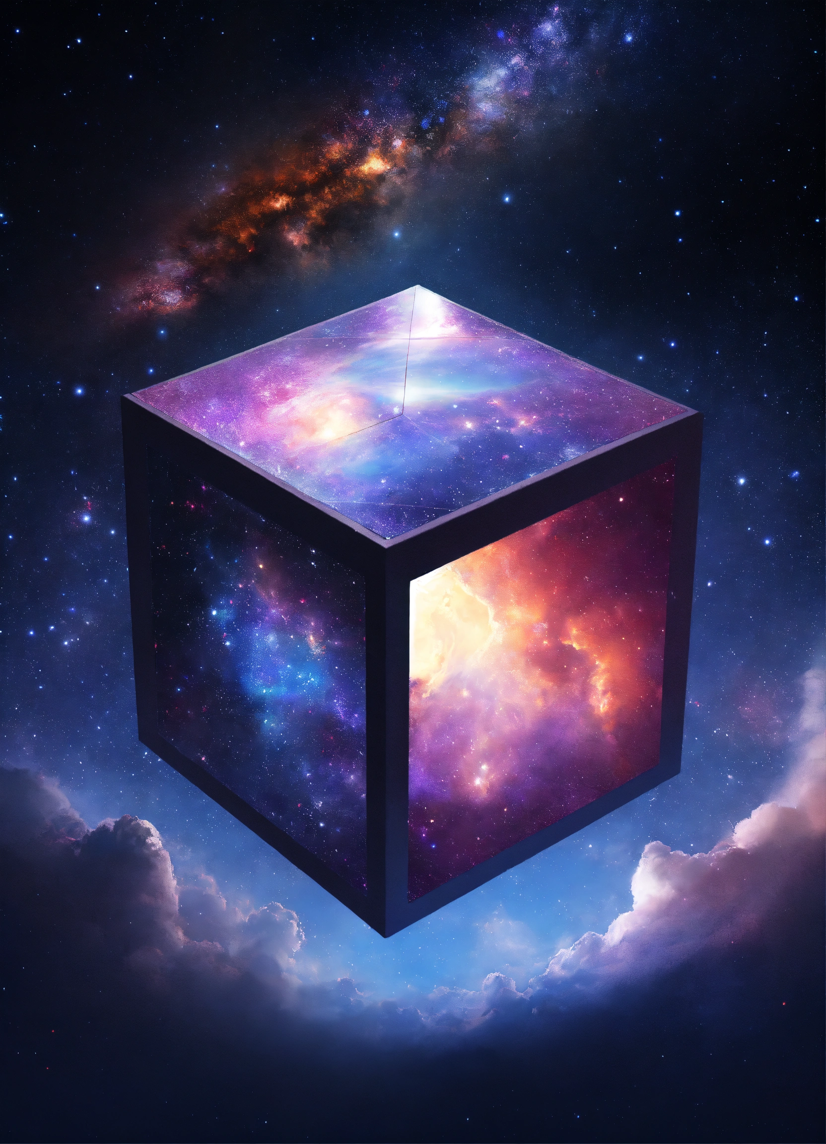 Lexica - A GALAXY INSIDE A CUBE, ALTERNATIVE HIGHER REALITY OF THE ...