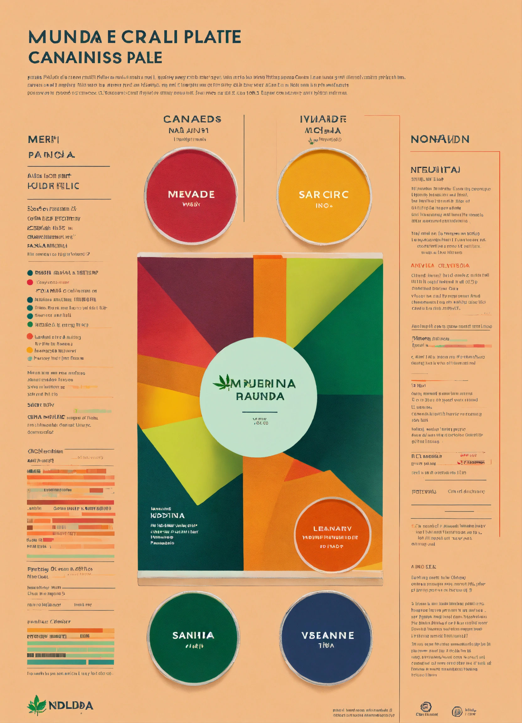 Lexica - Mundane color palate for cannabis packaging representing ...