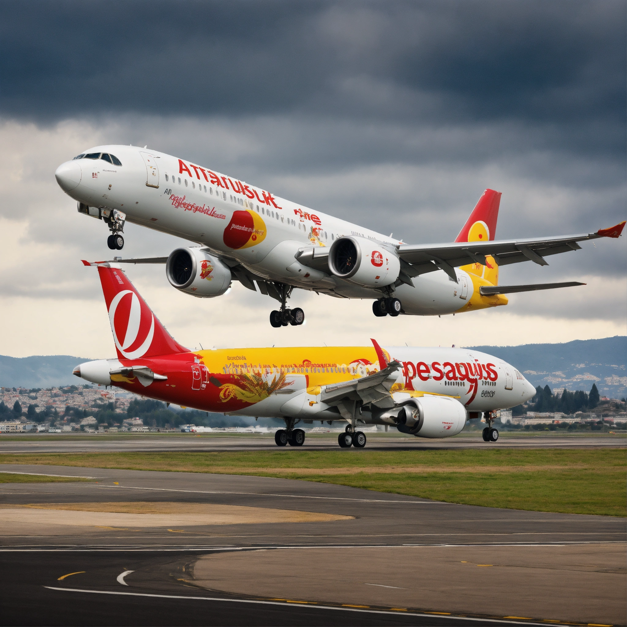 Lexica - Atatürk, aeroplane, Pegasus airlines, 100th anniversary of the Turkish Republic