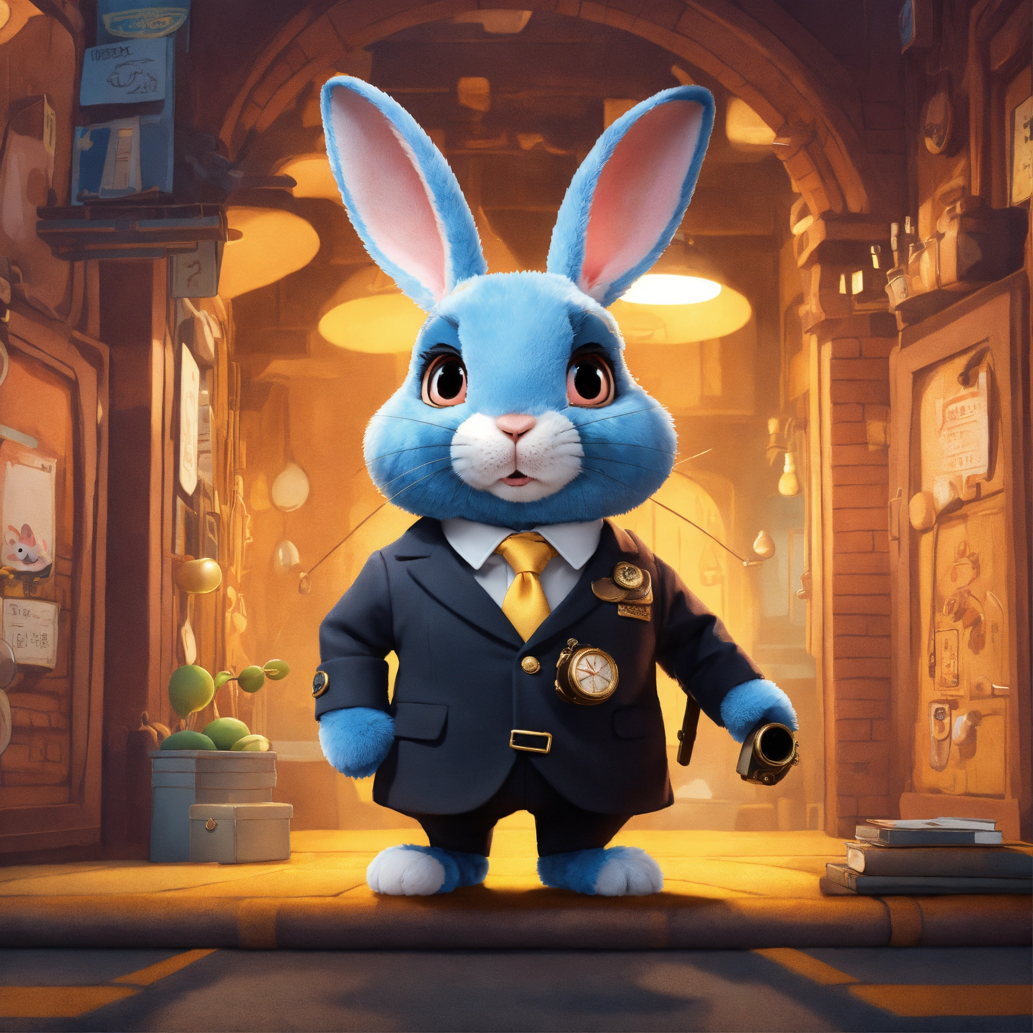 Lexica - Imagine a charming secret agent rabbit, a character that ...