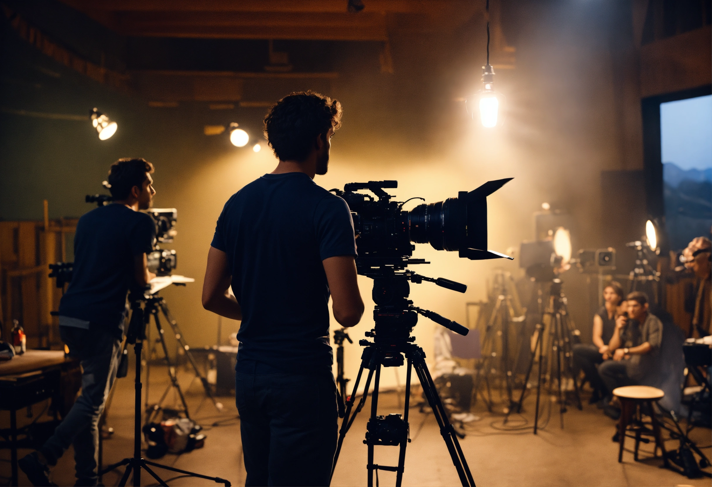 Lexica - The process of shooting a movie. A young film director in the ...