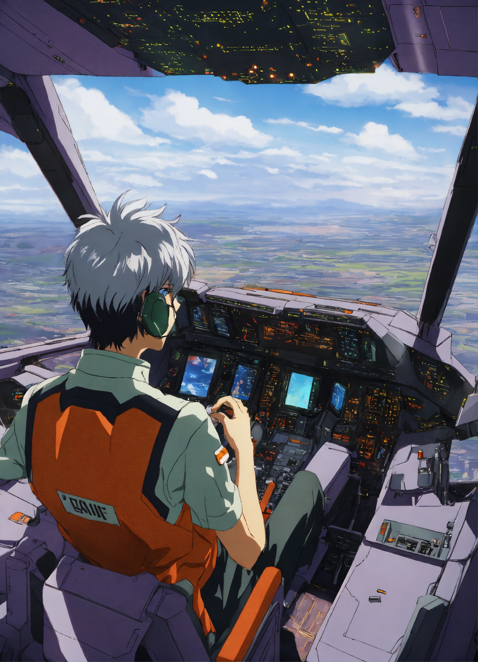 Lexica - Portrait of Kaworu Nagisa from Neon Genesis Evangelion, inside ...