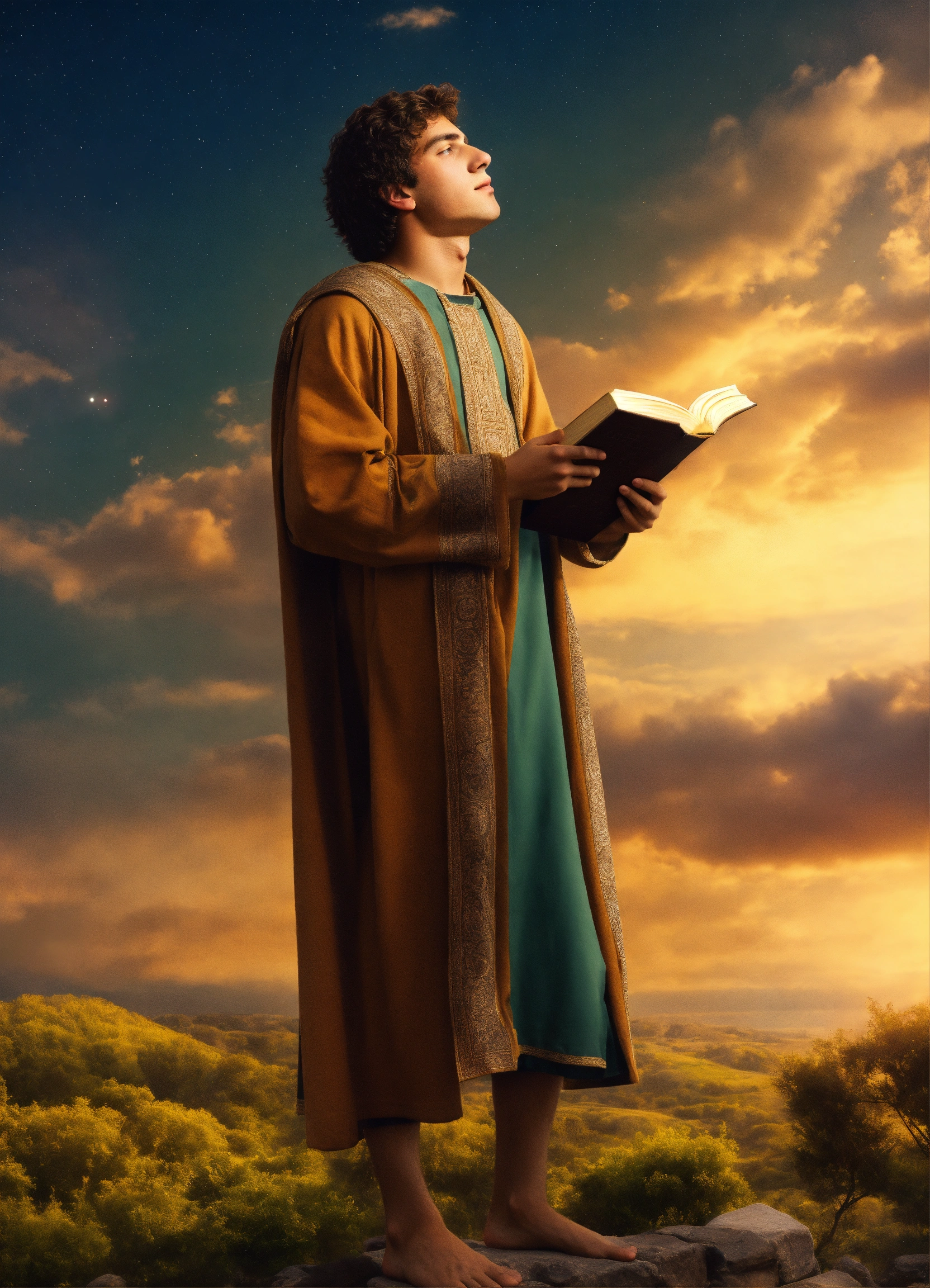 Lexica - 1ST CENTURY. A JEWISH 20 YEAR OLD BEARDLESS BOY WITH A TUNIC ...