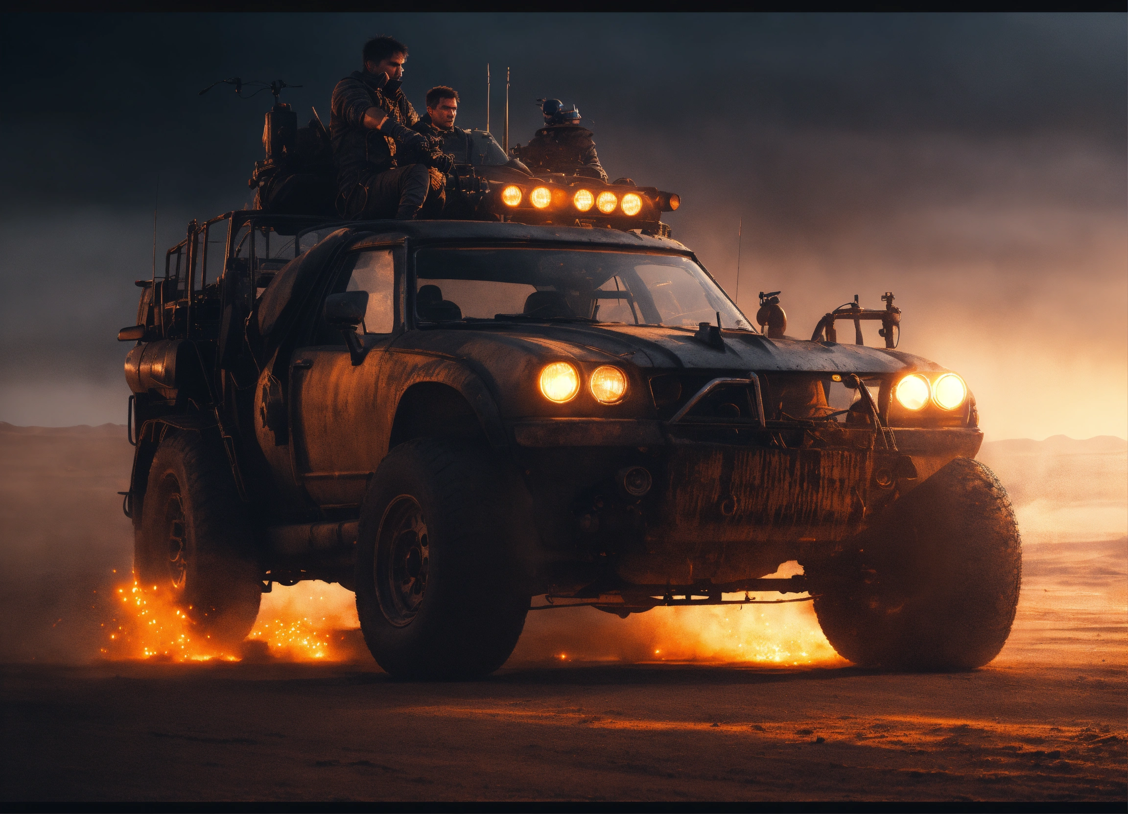 Lexica - Mad max vehicles trending on artstation battle scene cinematic ...