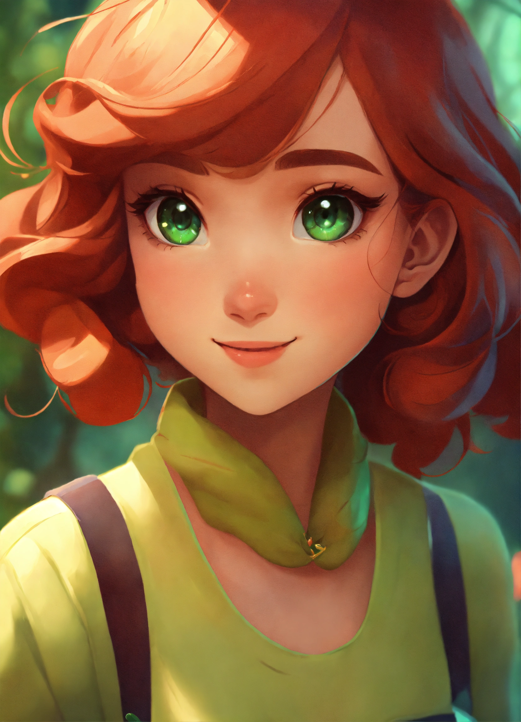 Lexica - Amorphous forms character smooth lines, cute face, big green ...