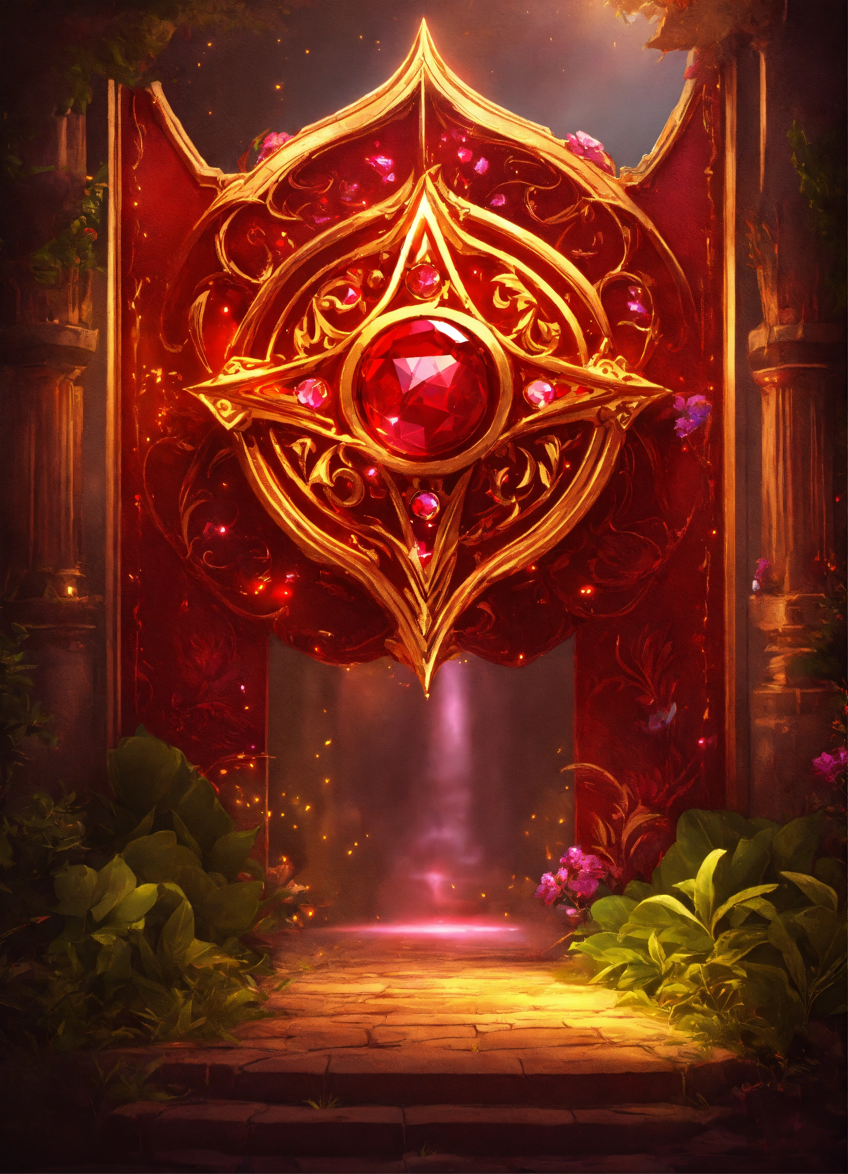 Lexica - Ruby Light Studios fantasy Logo