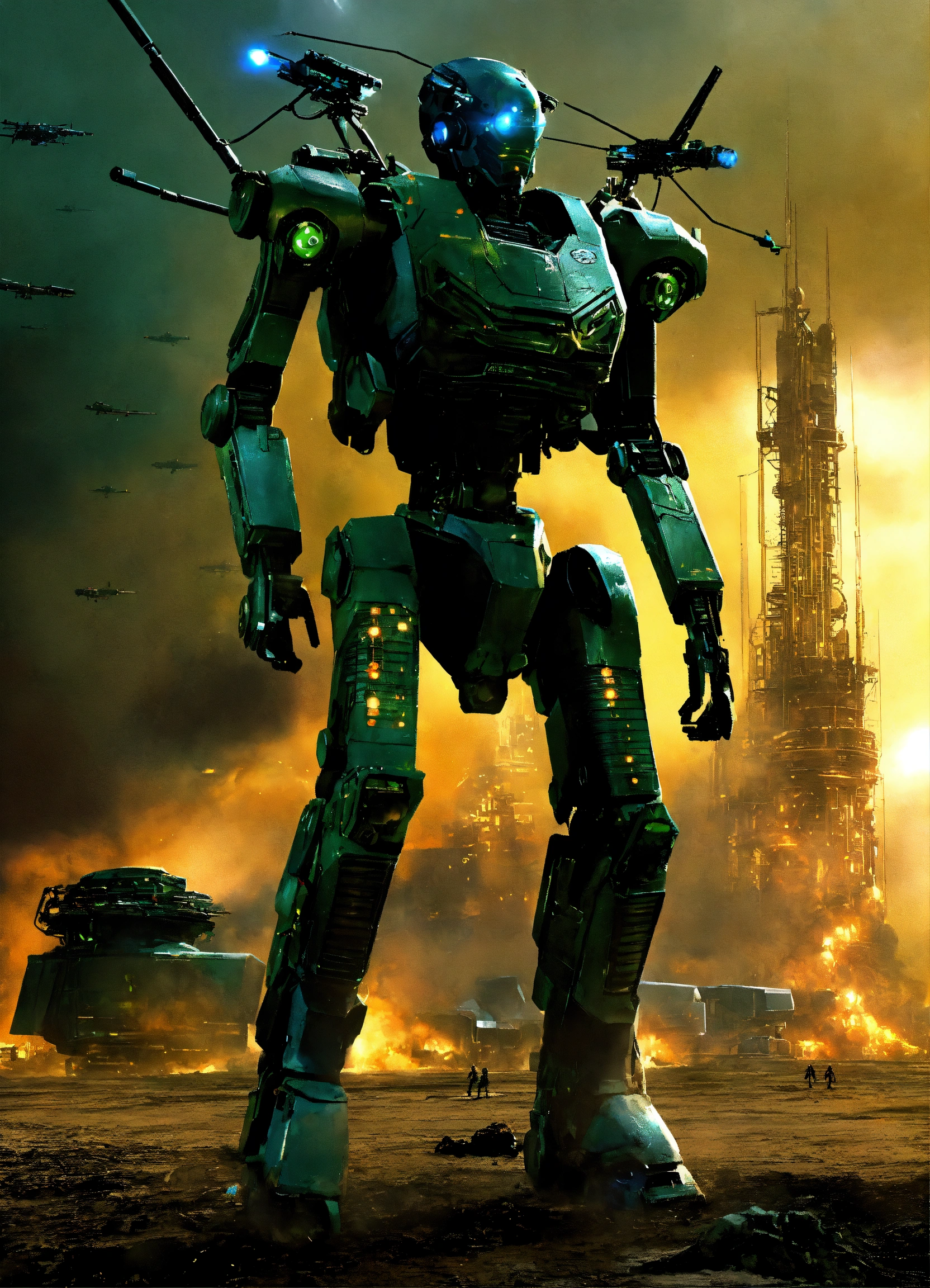 Lexica - Synthients from matrixSentinels are large, robotic machines in ...