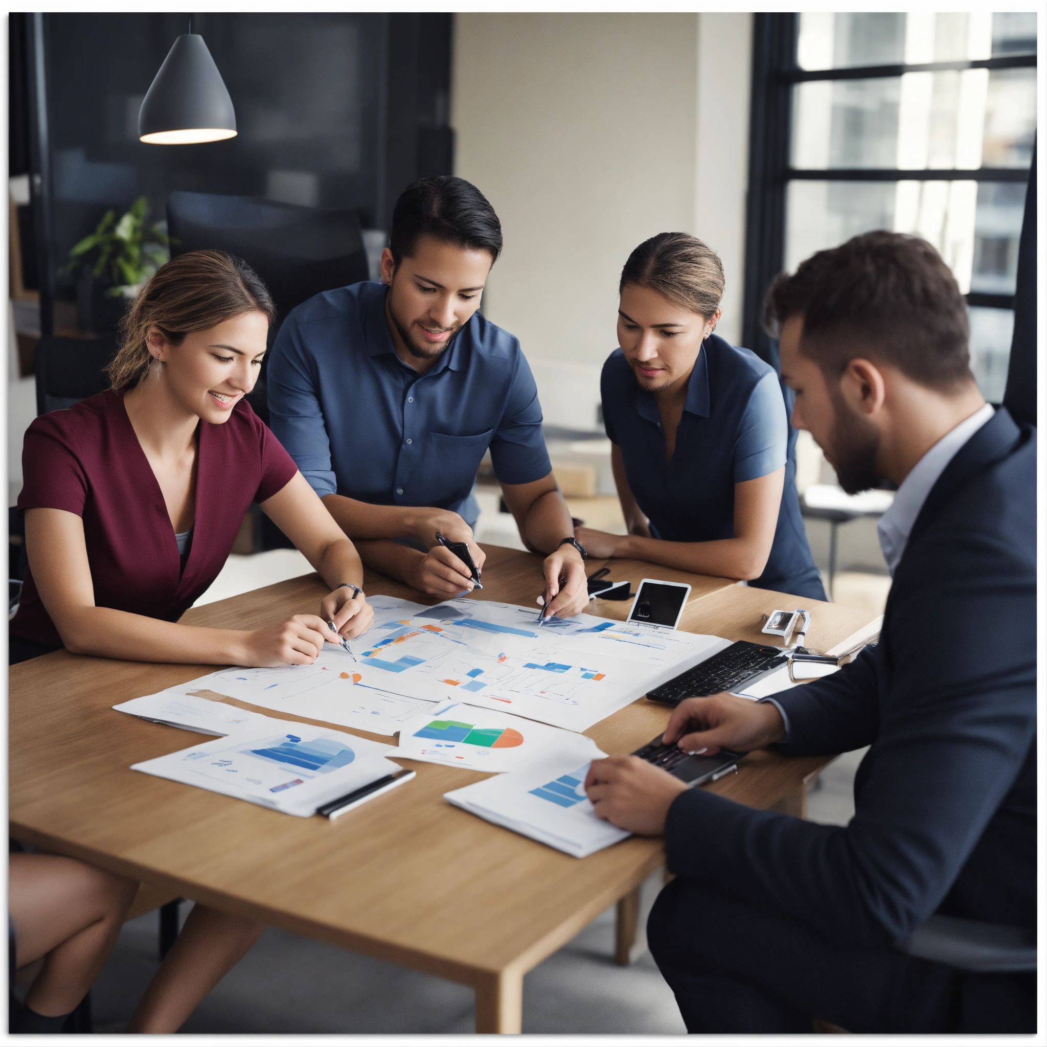 Lexica - Show a picture of a team that is in the process to accelerate ...