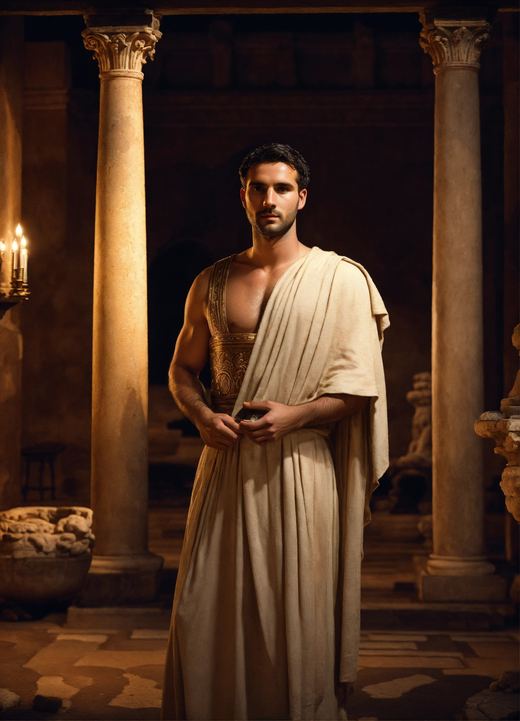 Lexica - Ancient rome, handsome and noble man, roman man, tall, wearing ...