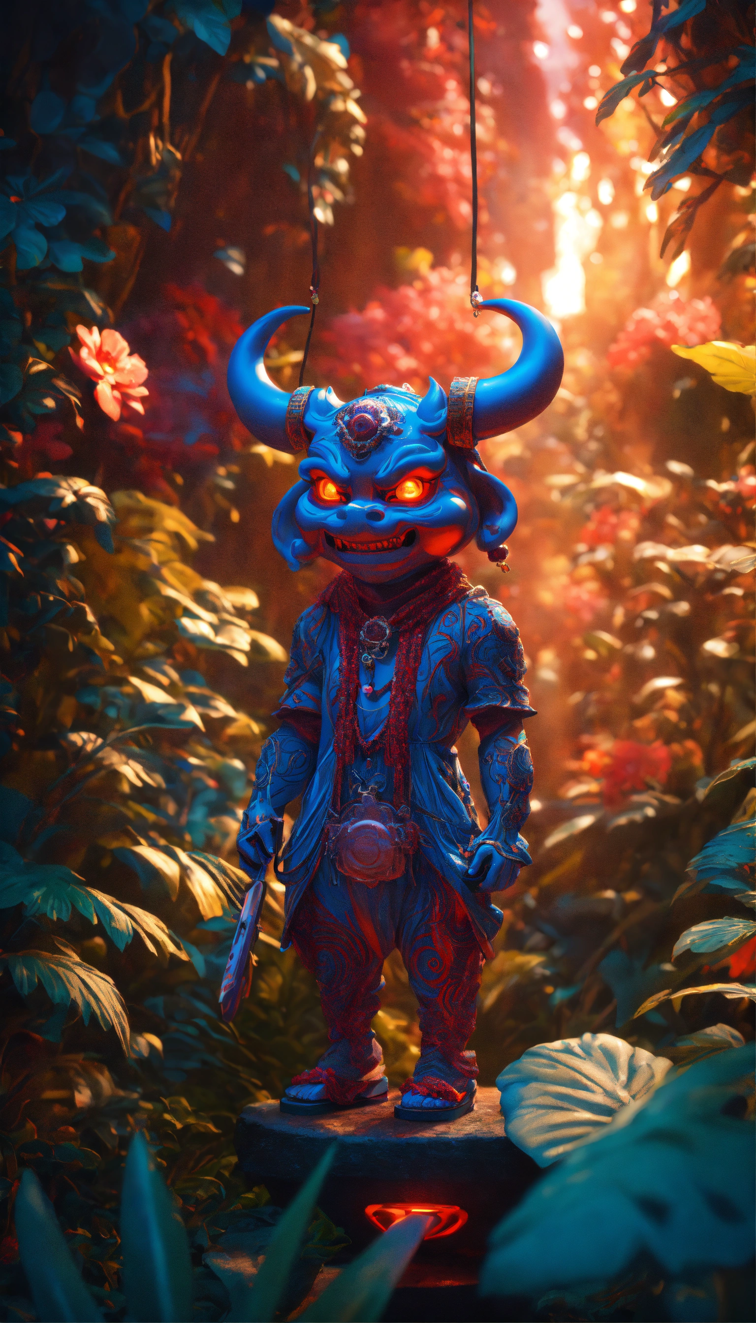 Lexica - Extremely Ultrarealistic Photorealistic 3D cute japanese demon ...
