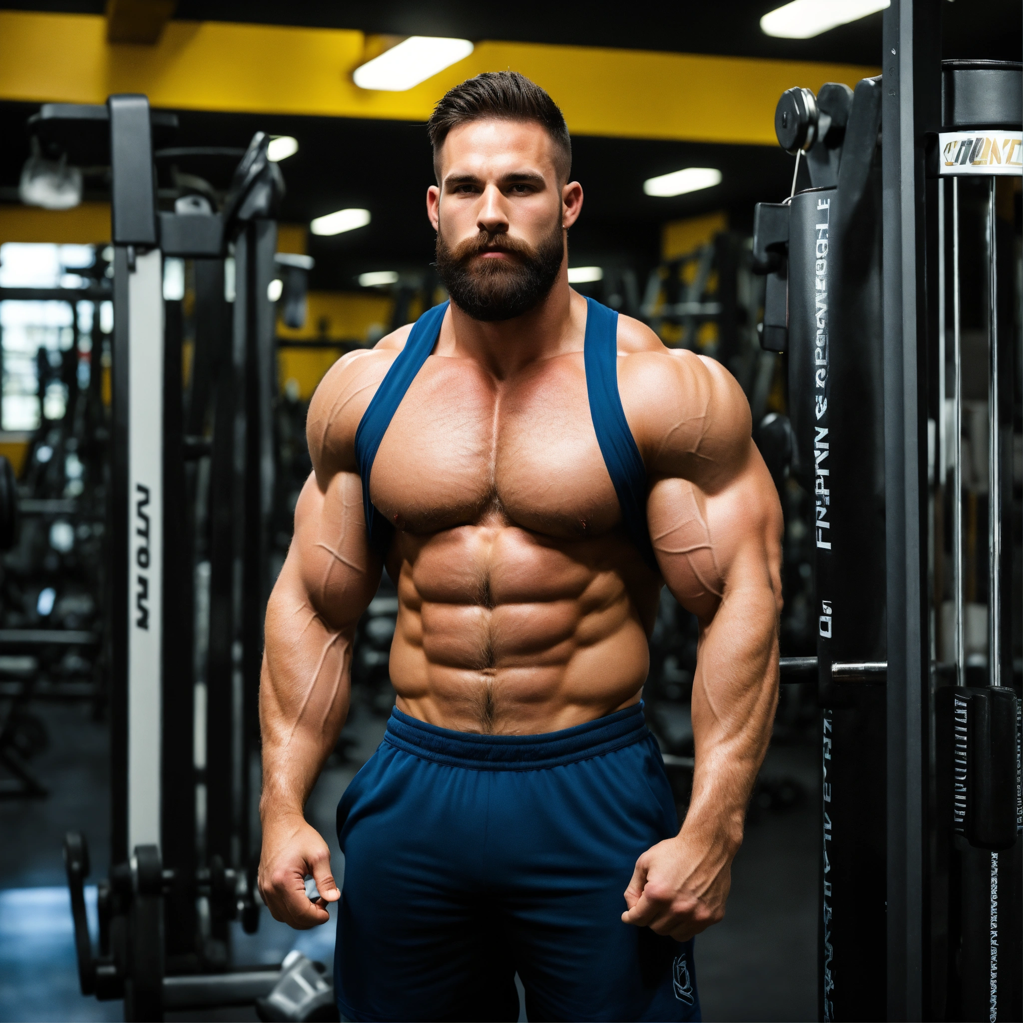 Lexica - 30-year-old man with big muscles, big bodybuilder, body like a ...