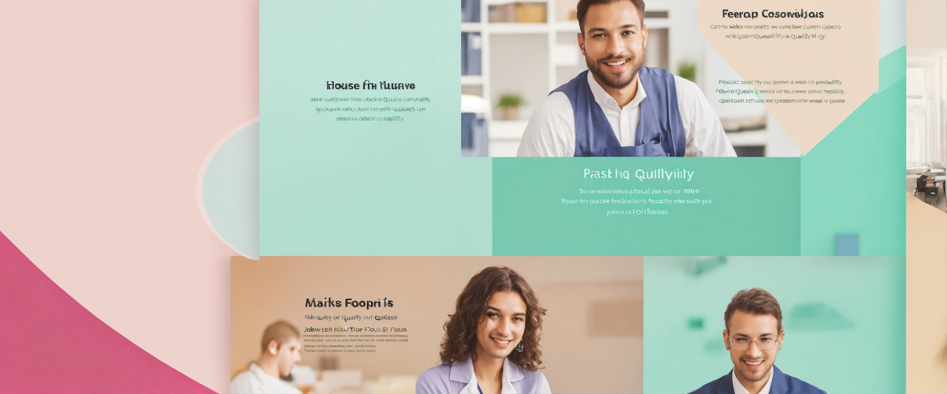 Lexica - Website banner, pastel colors, Collage, high quality, thin ...