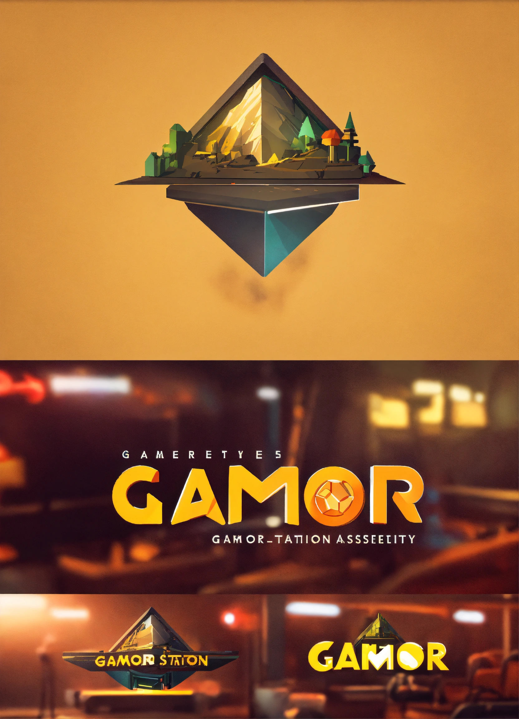 Lexica - Generate a unique and visually captivating logo for 'Gamor ...