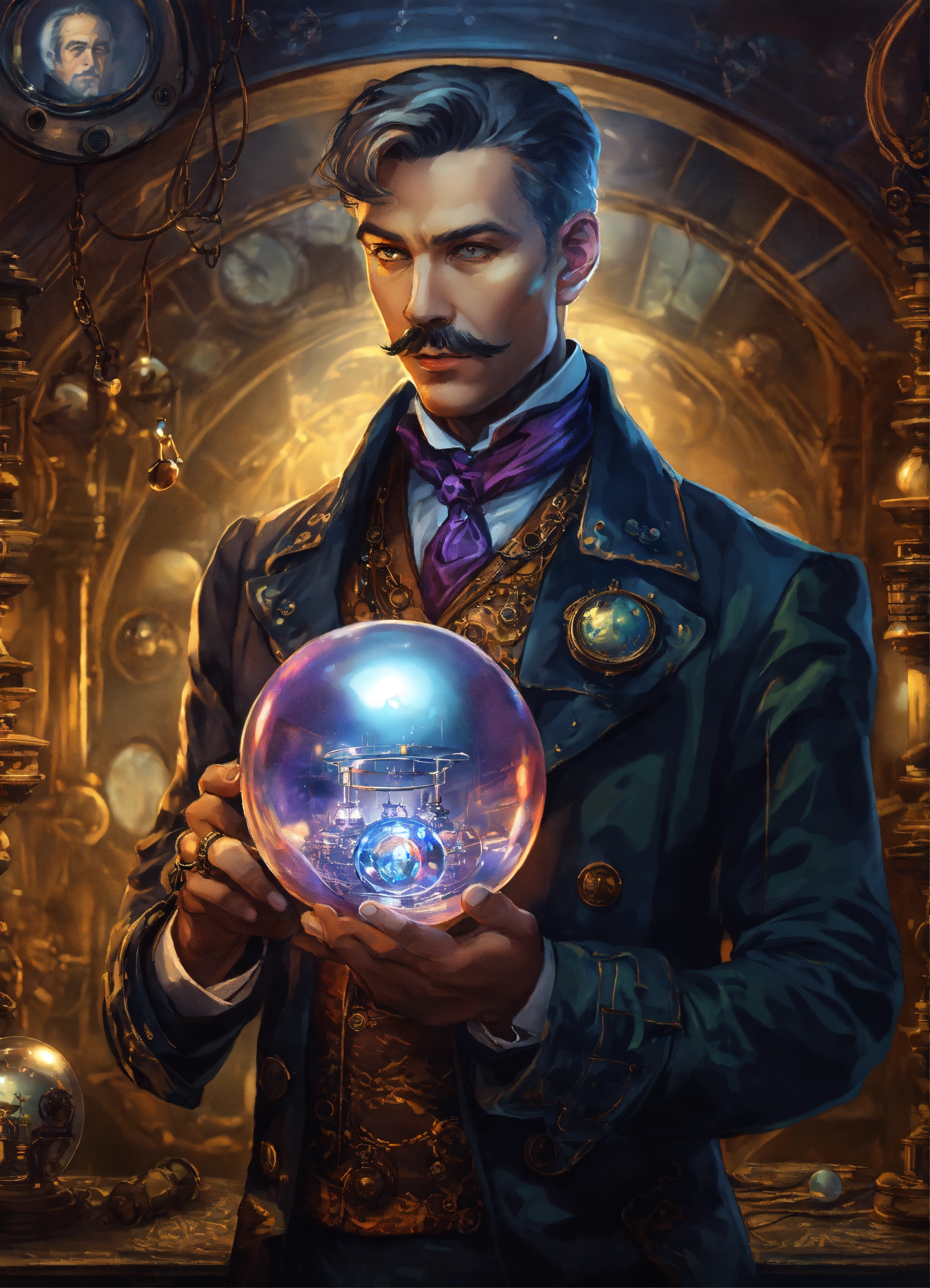 Lexica - A surreal cartoonish portrait of The Eerie Escapologist is ...