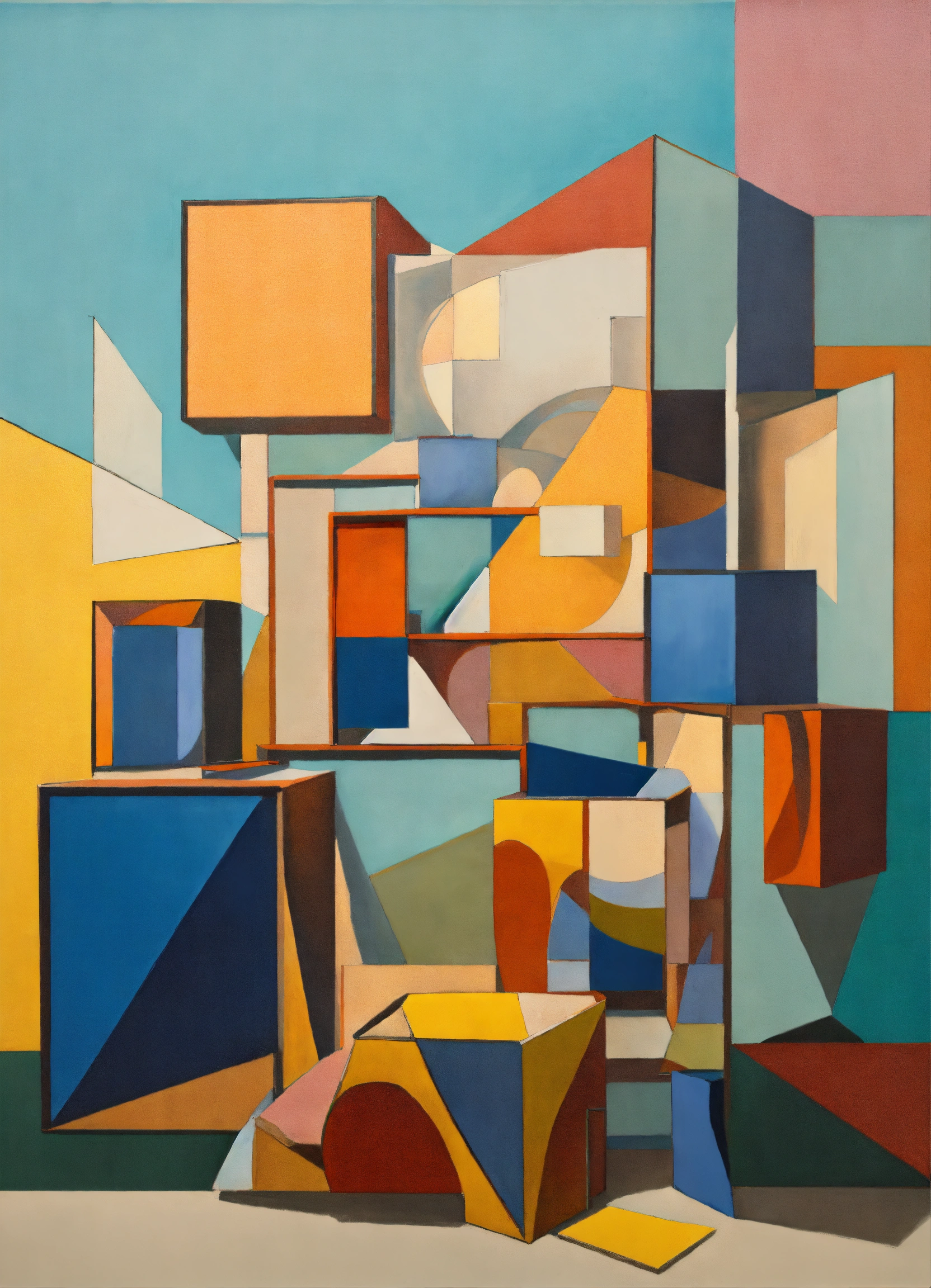 Lexica - Design a painting or installation piece that explores the ...