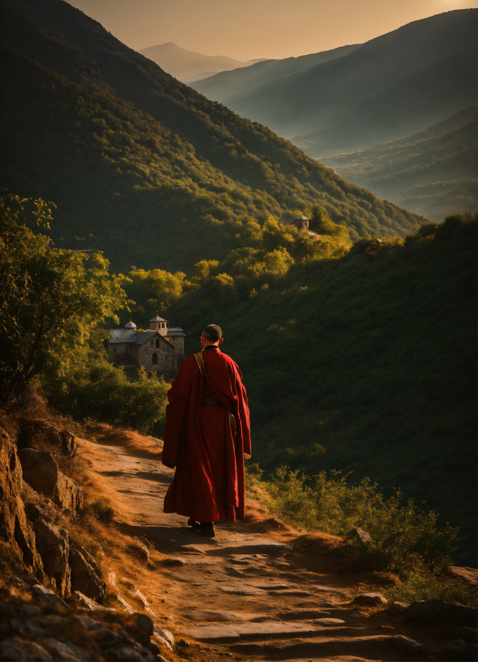 Lexica - A secluded Orthodox monastery perched atop a rugged mountain ...