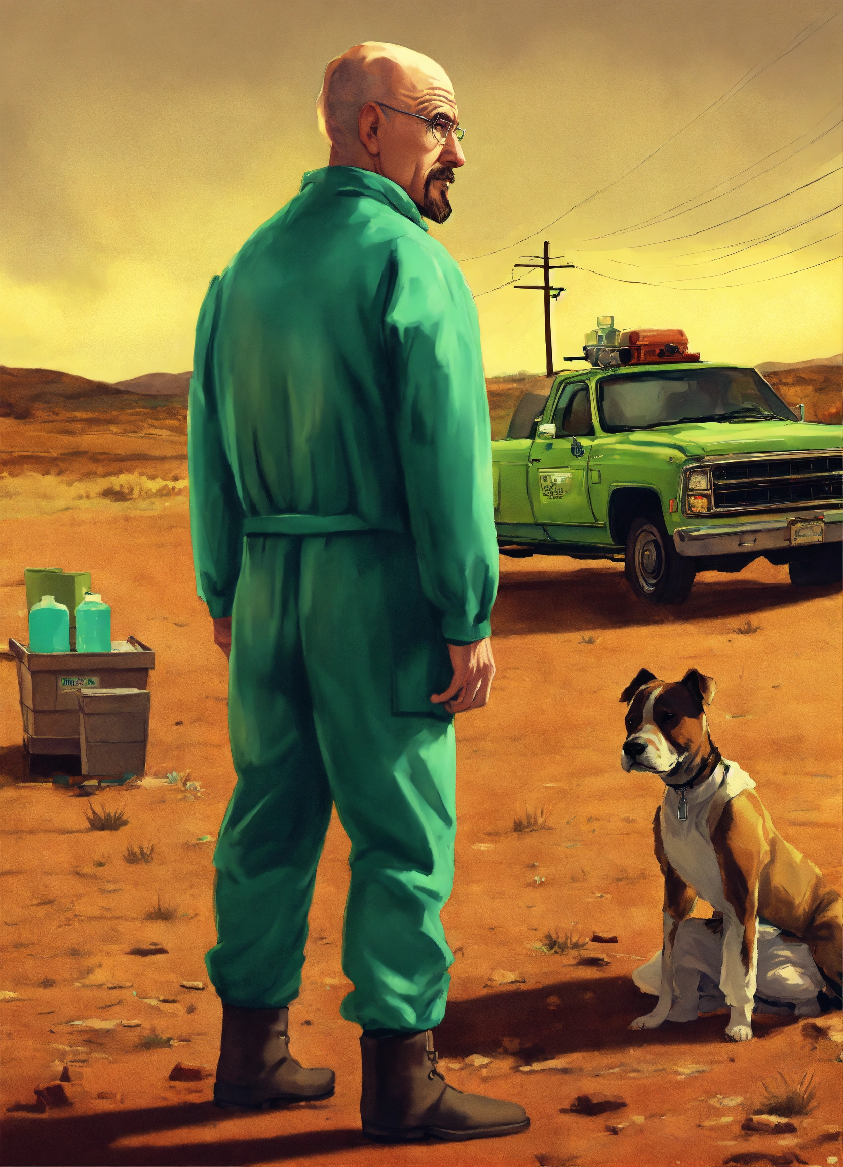 Lexica - Breaking bad in the style of a Pixar film. more realism