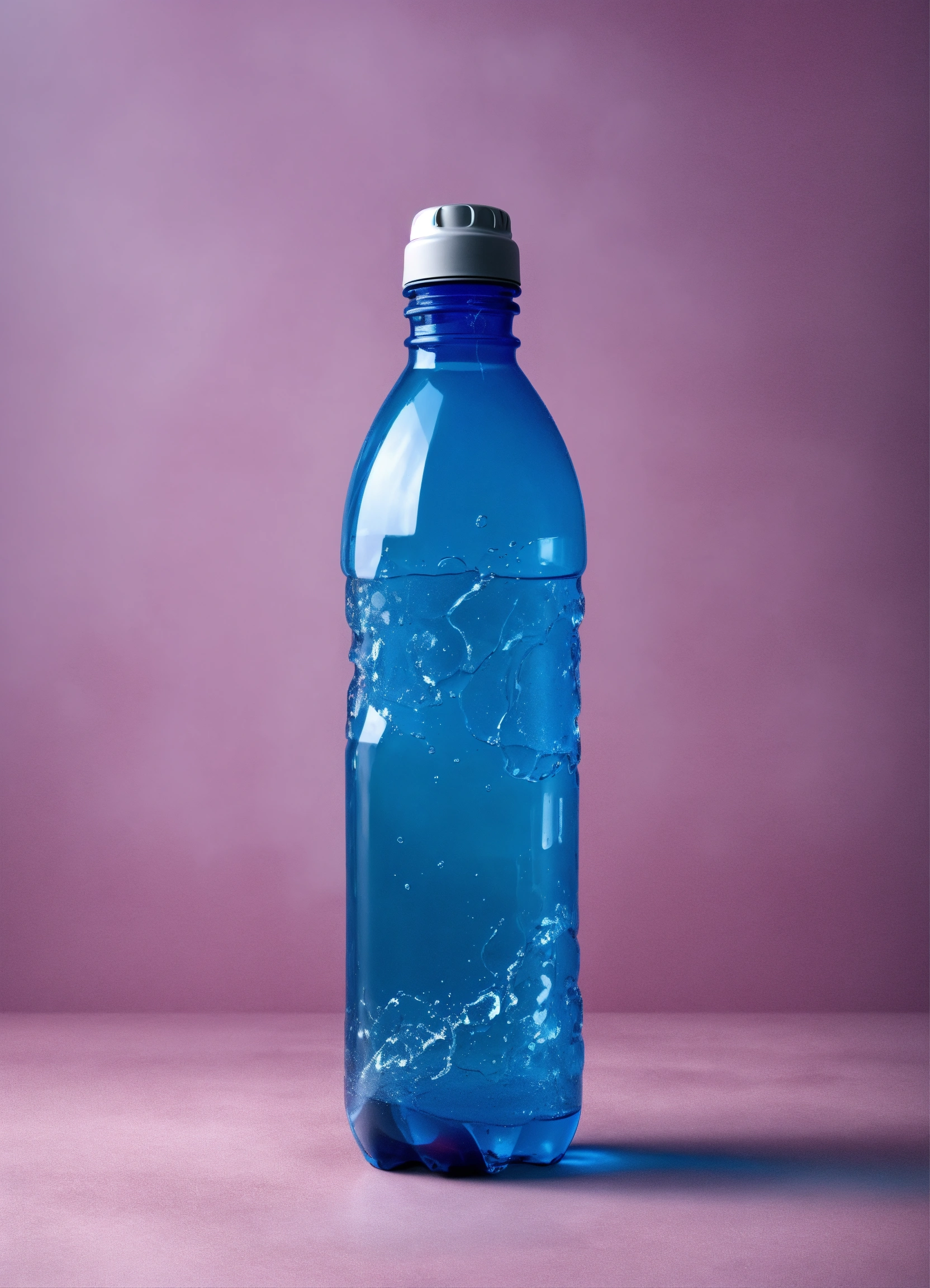 Lexica - Damaged plastic water bottle concept