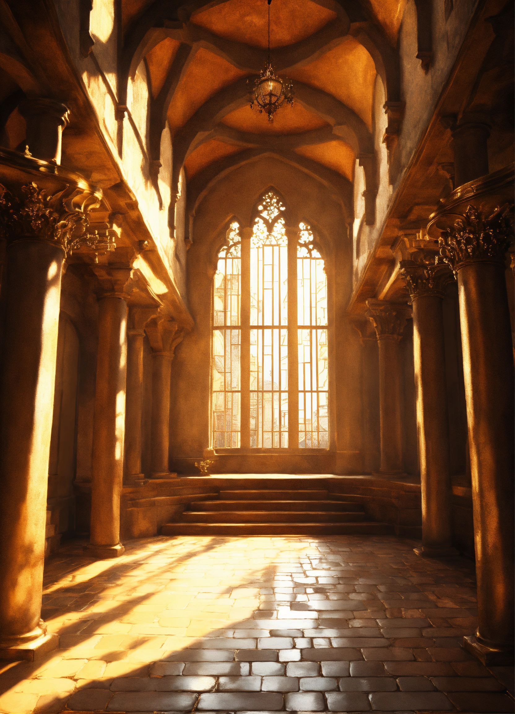 Lexica - INSIDE OF A CASTLE, illustration style, hig resolution, high ...