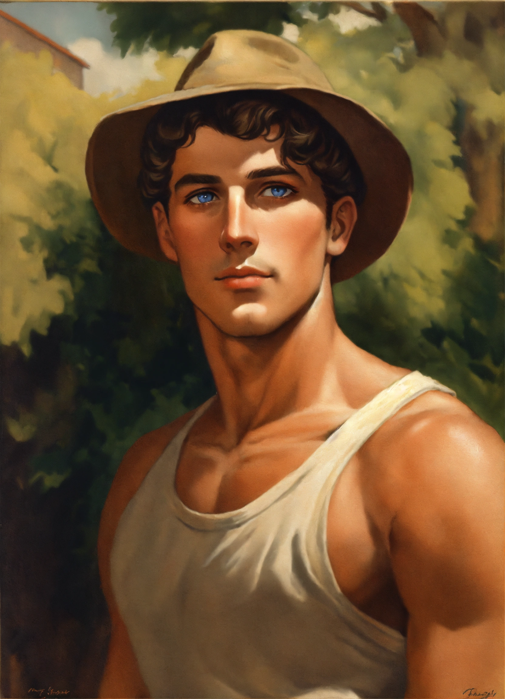 Lexica - 1938 Austrian male 36 years old aristocrat blue eyes olive ...