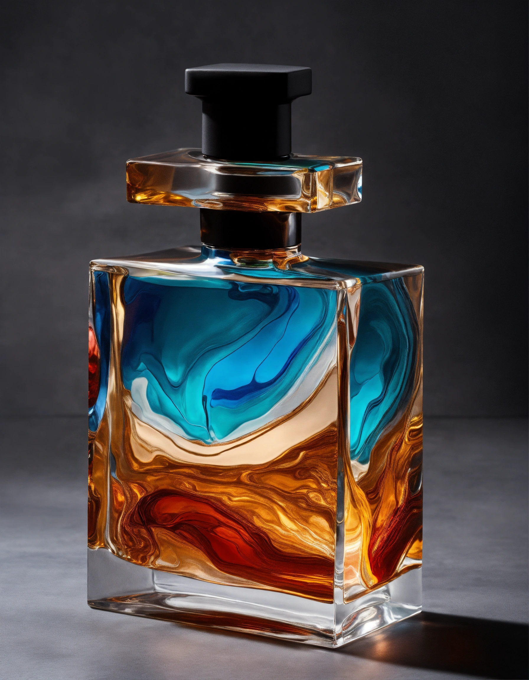 Lexica - Hand-made glass sculpture abstract design. gentleman body ...
