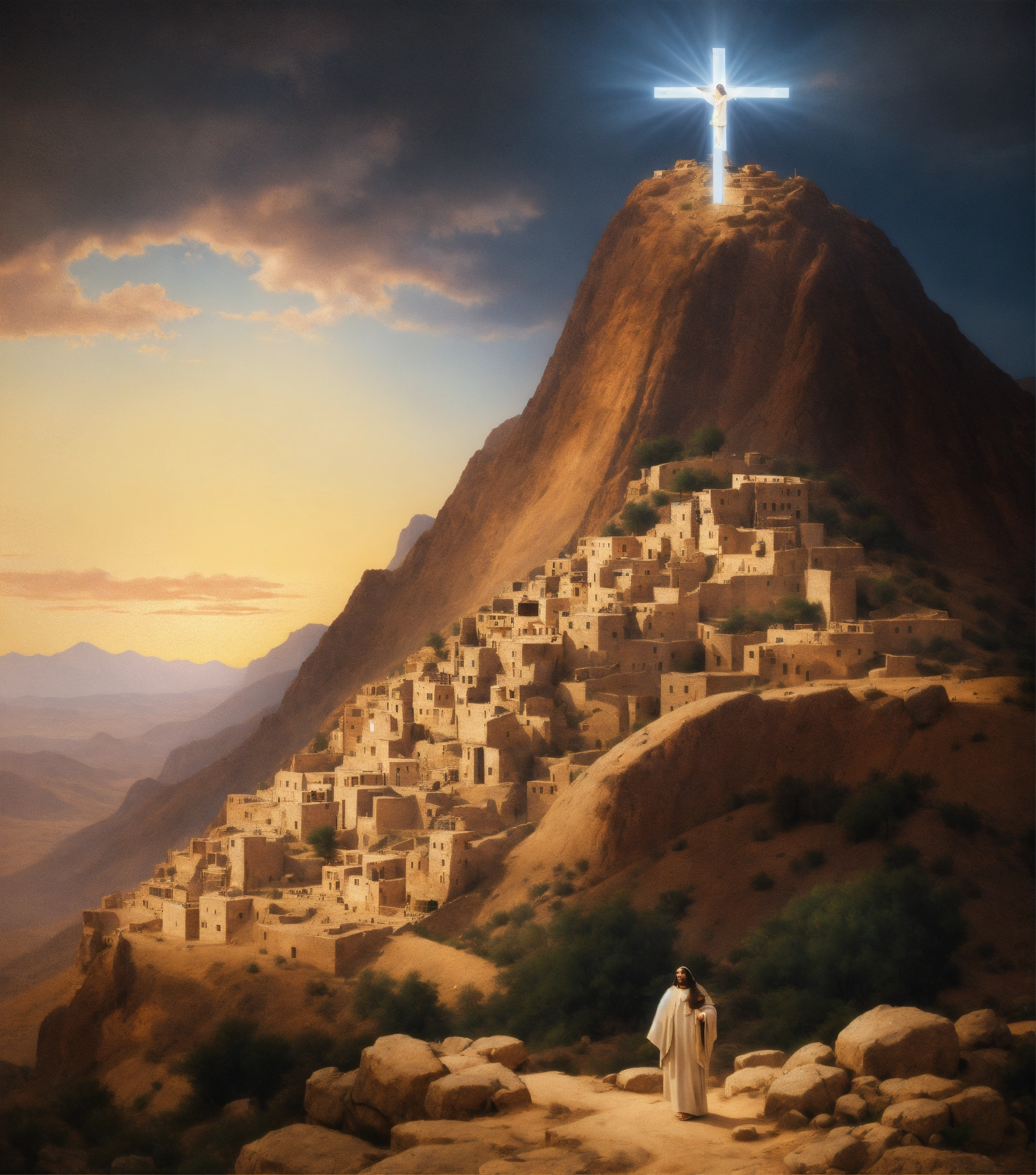 Lexica - Jesus Christ on Mount Sinai.