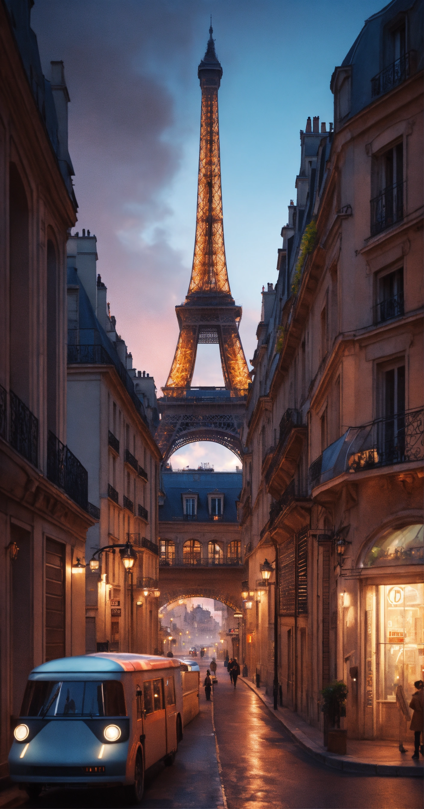 Lexica - Futuristic paris, realistic