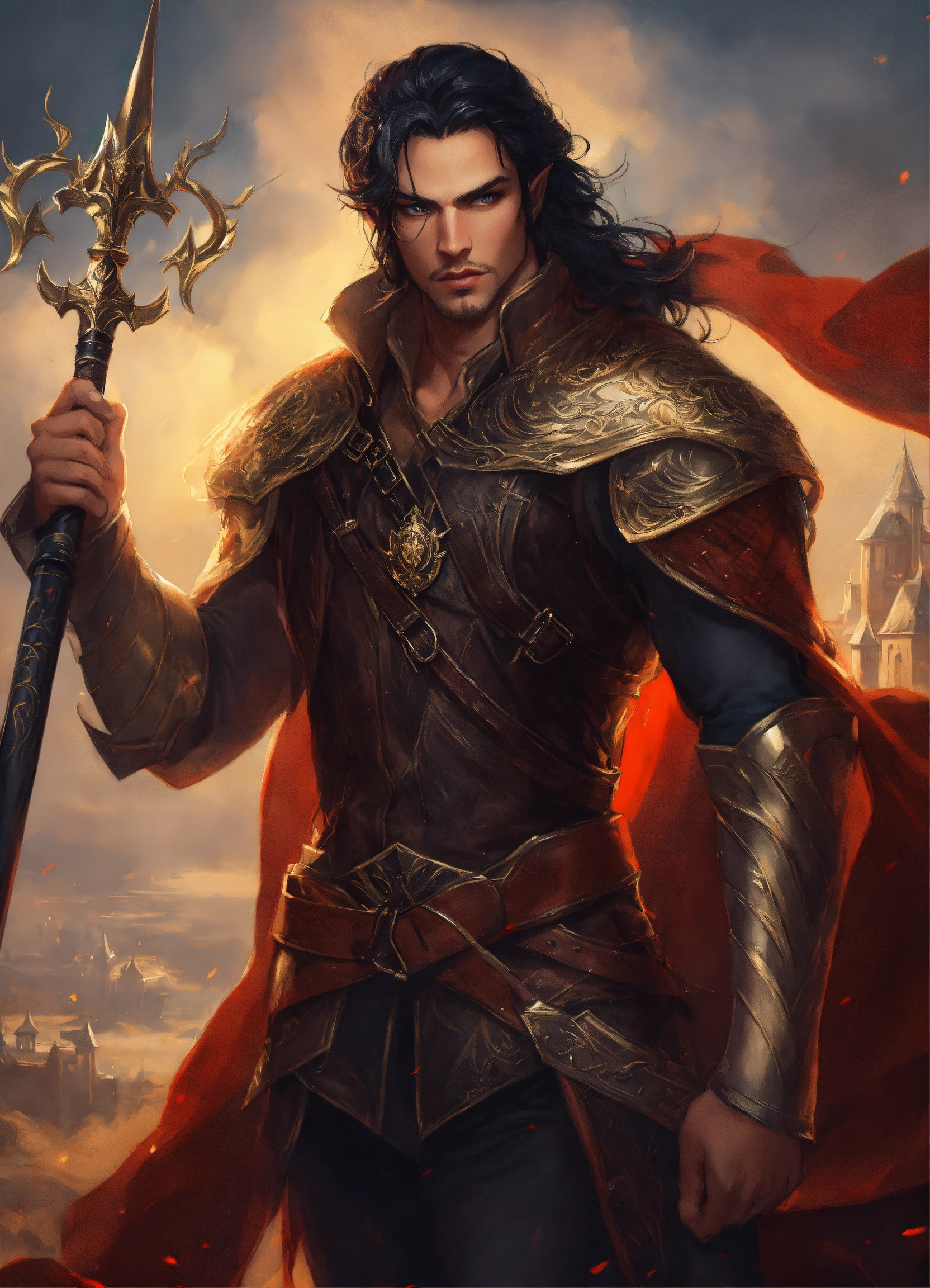 Lexica - Medieval fantasy, fierce, digital art, art by artgerm, Prince ...