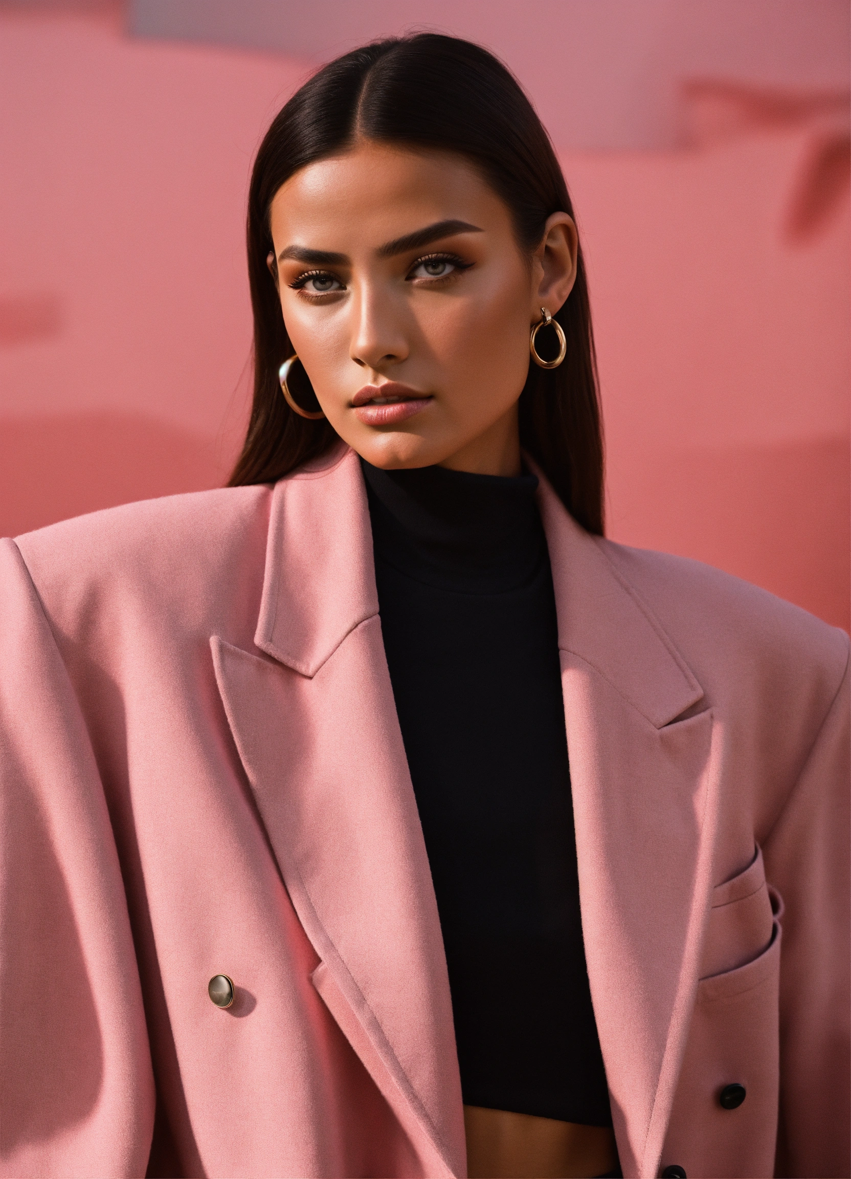 Lexica - Create a visually stunning scene Balenciaga inspired portrait ...