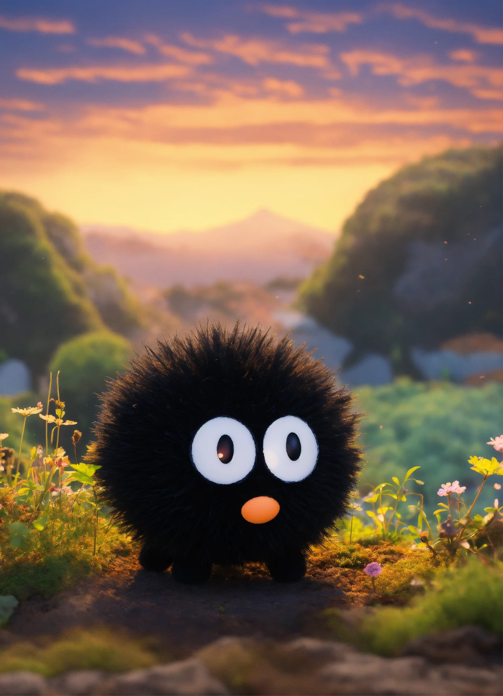 Lexica - Studio ghibli soot sprite