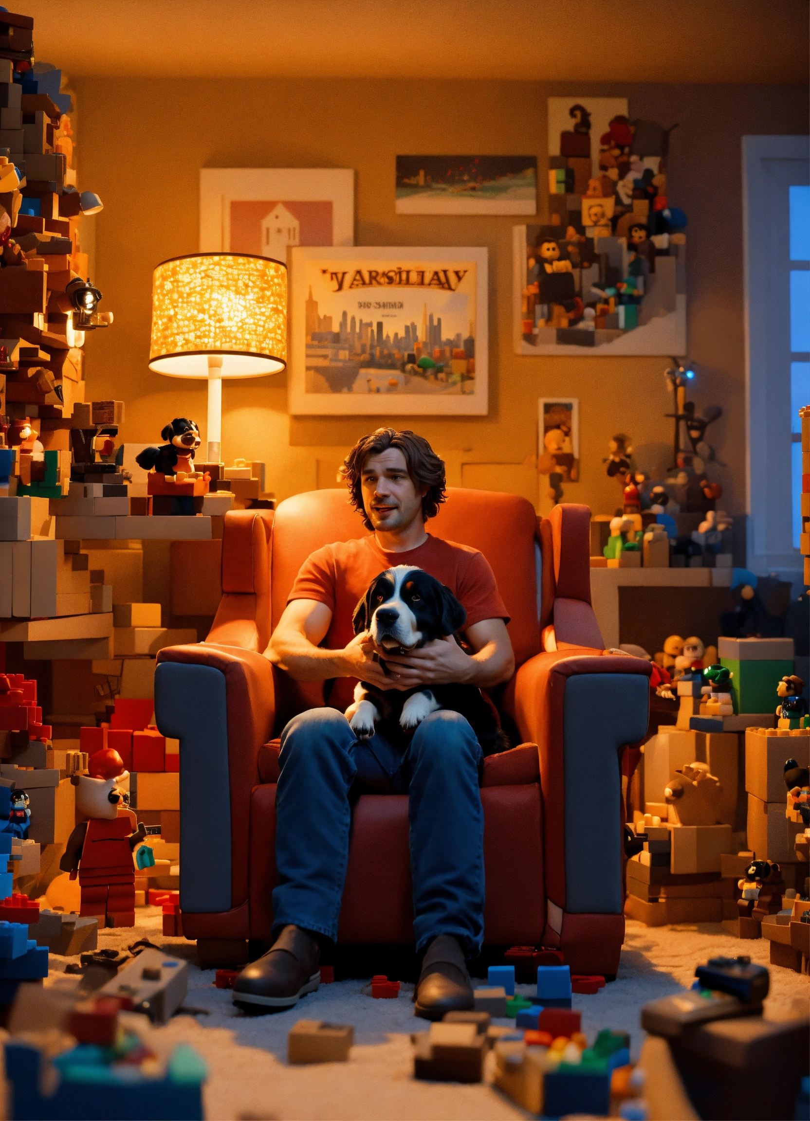 Lexica - Photo of a short, 38-year-old white man with light brown hair ...