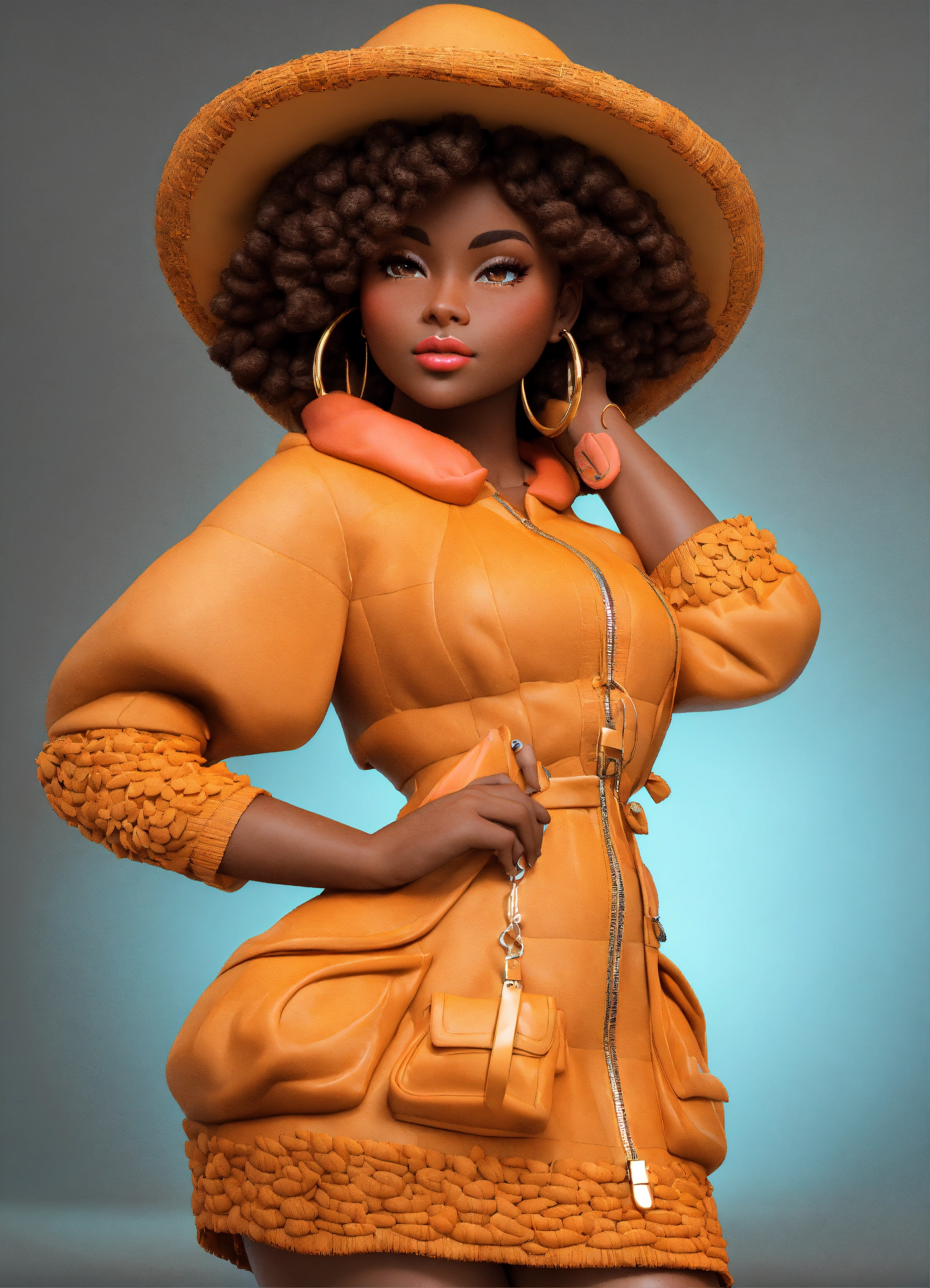 Lexica - ZBrush, clay handwork, blender, 3D cartoon, a stylish and ...