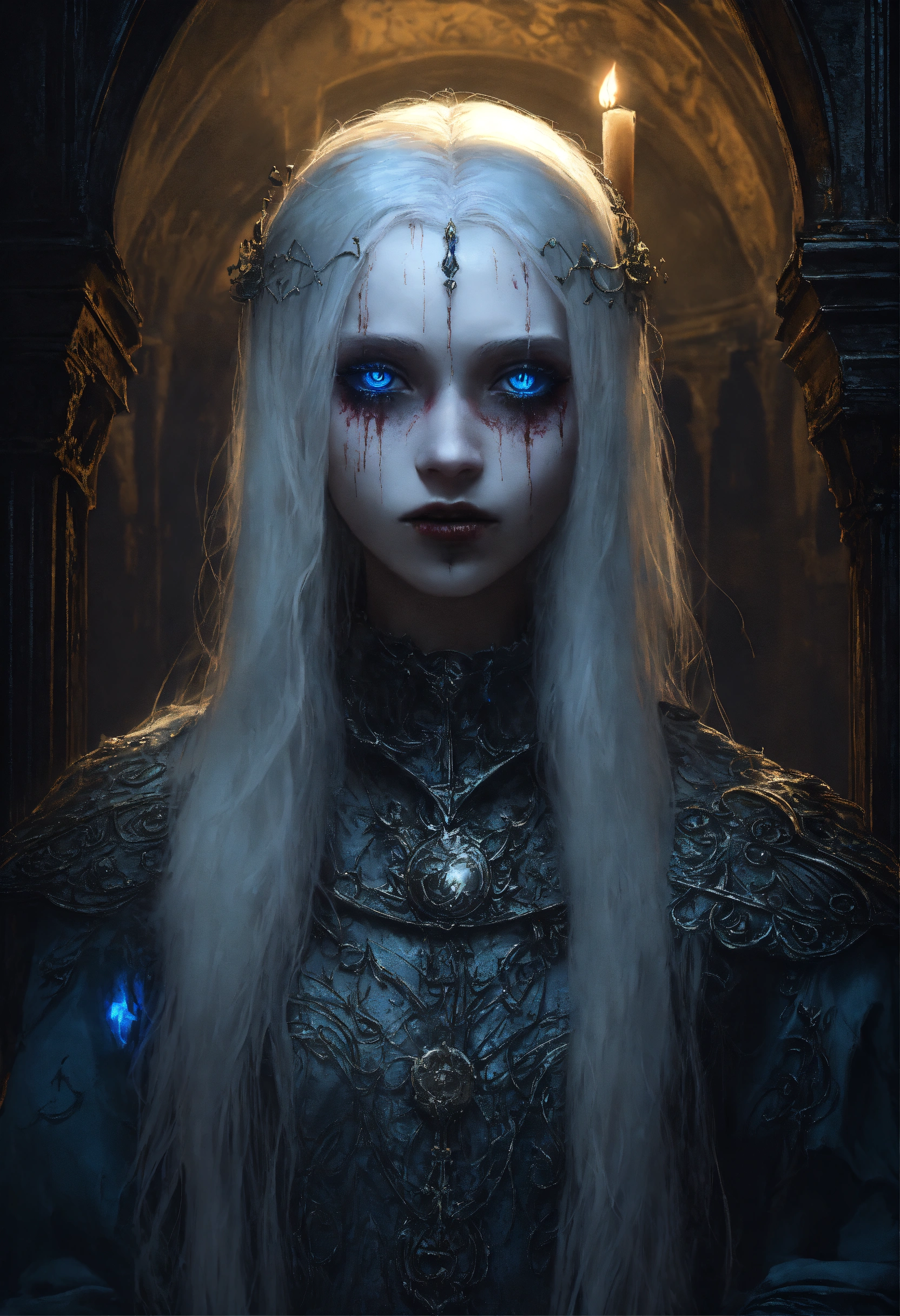 Lexica - Body portrait, twelve-year-old childish female goth ...