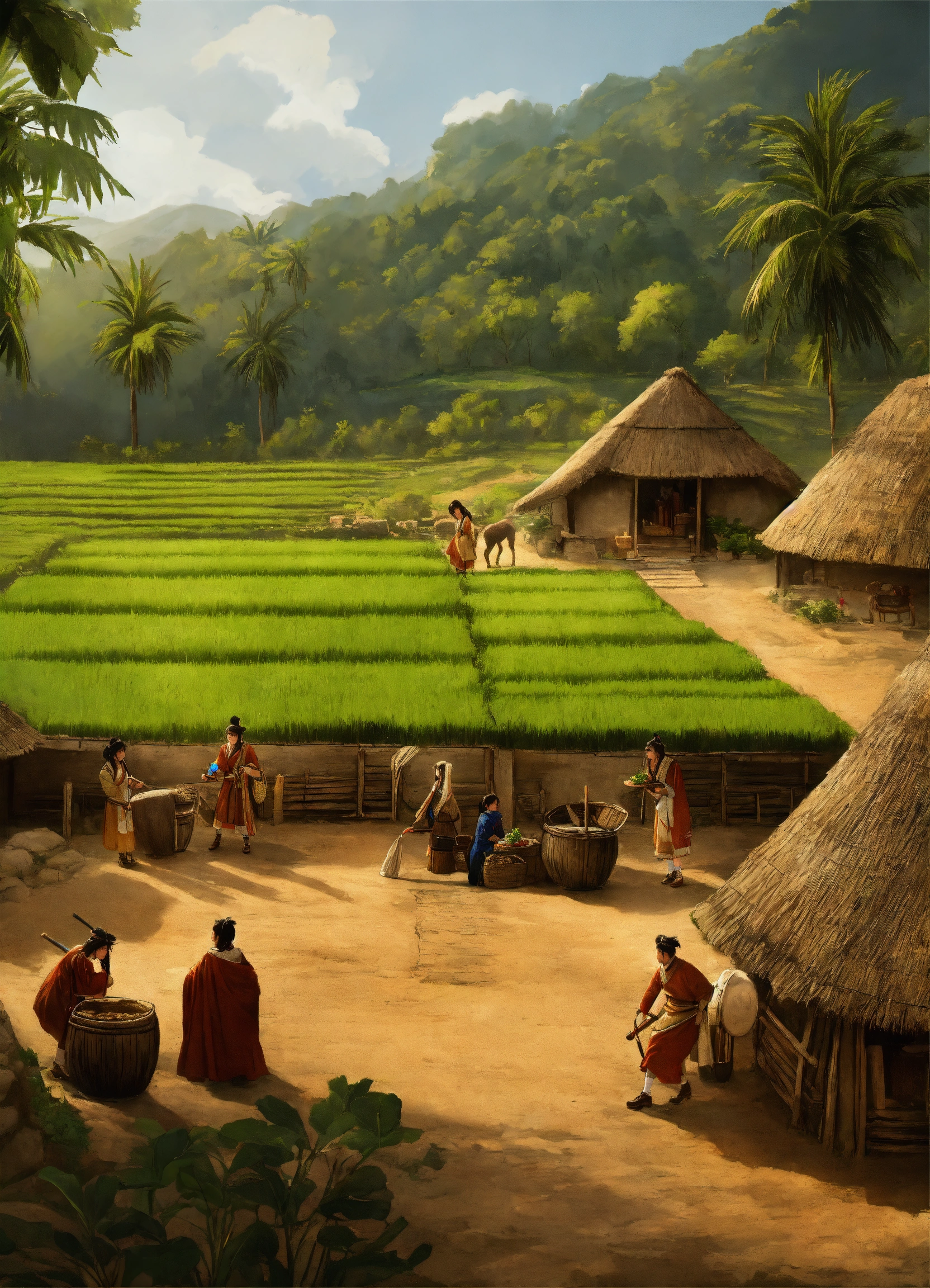 Lexica - Show ancient people living agricultural age life