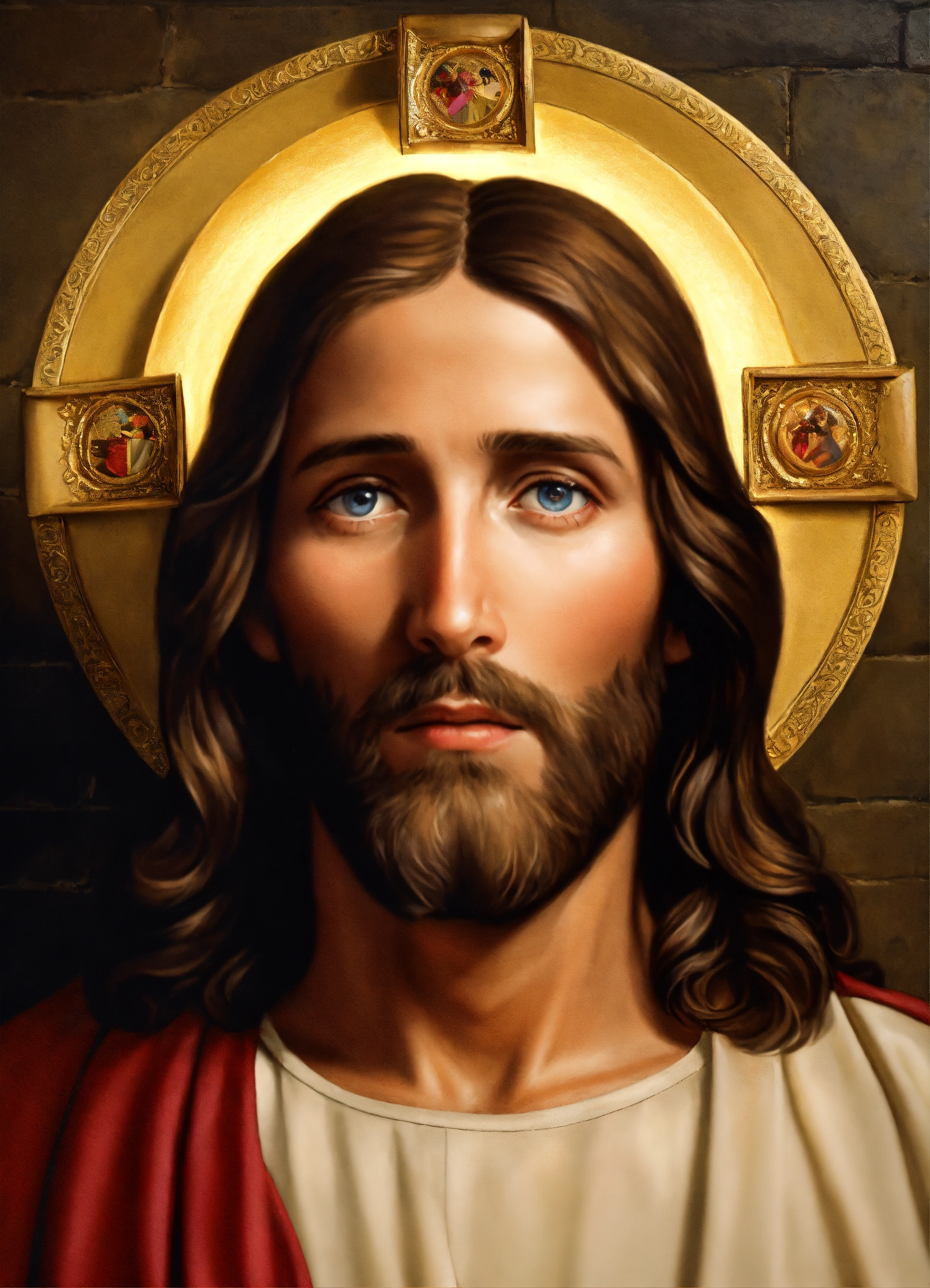 Lexica - Hyper realistic photography of jesus face
