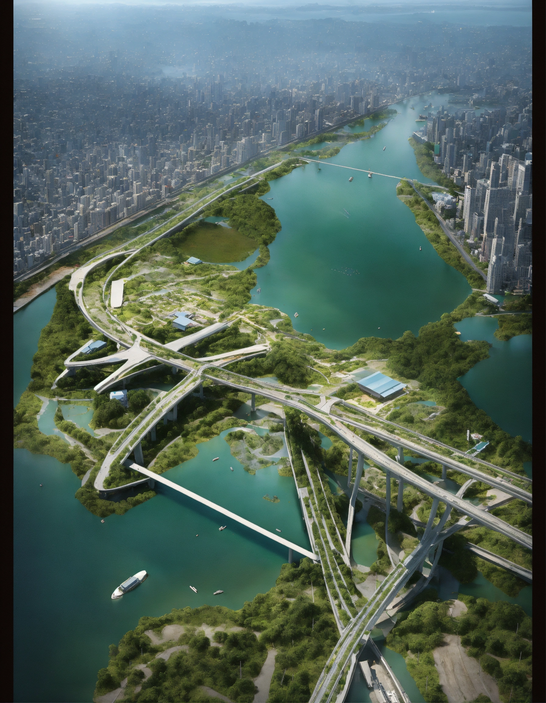 Lexica - Imagine a vision of future Tokyo in 2050 with networks of ...