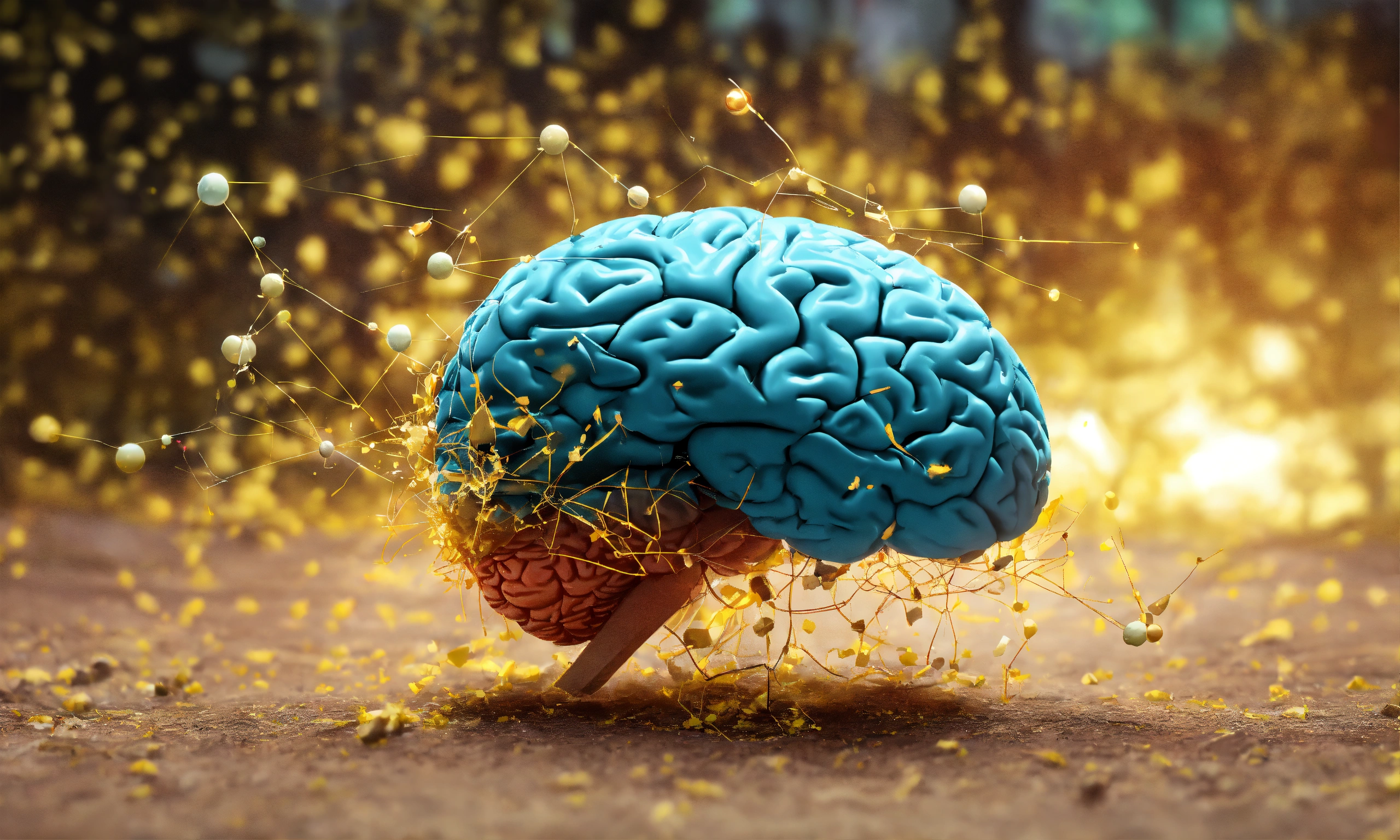 Lexica - A decomposition of particule between a brain and adn