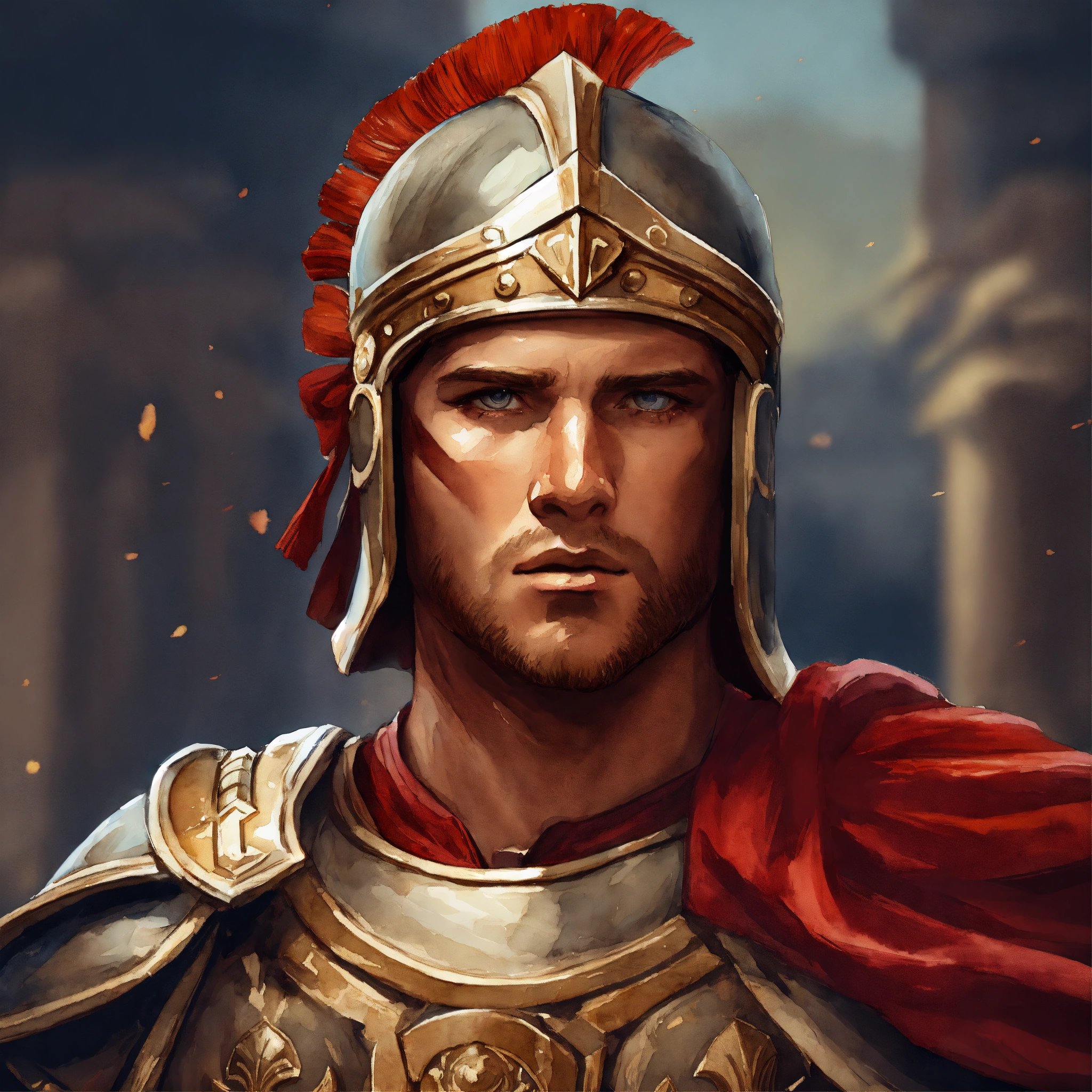 Lexica - Roman legion Centurio, face lesse, symbol, game icon, fantasy ...