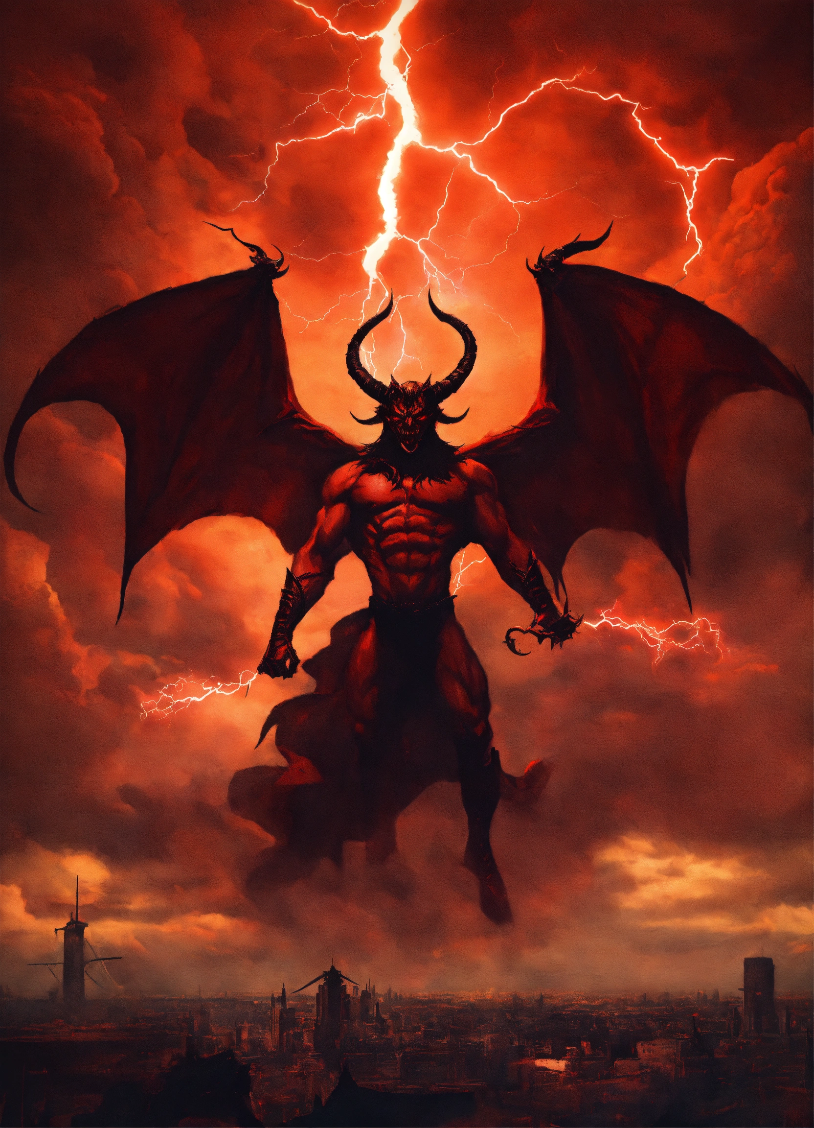 Lexica - Satan ruling earth, scary vibes, thunder